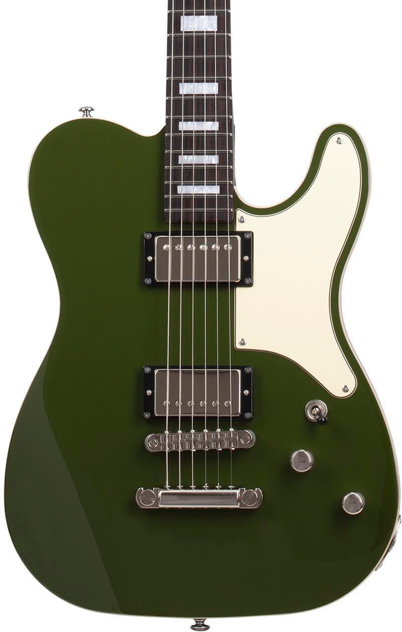 Schecter Jack Fowler PT Signature Electric Guitar - Drab Green | Sweetwater
