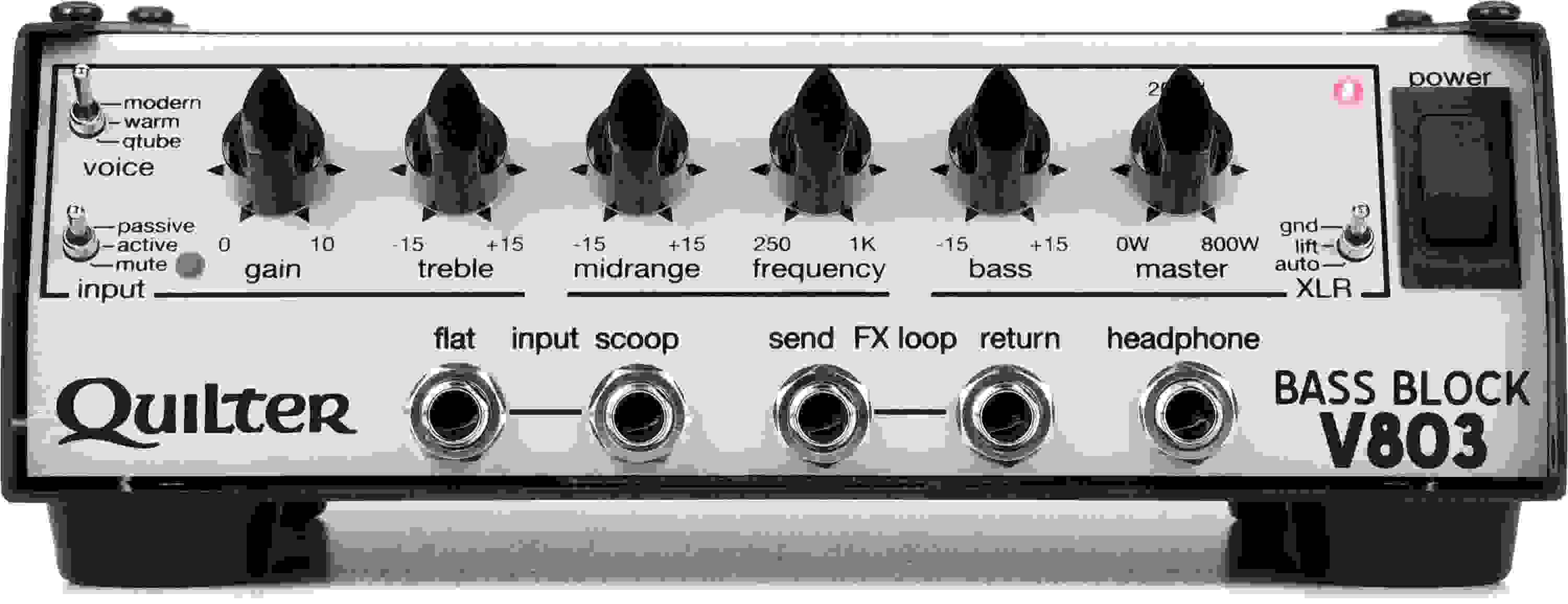 Quilter Labs Bass Block V803 800-watt Bass Amp Head | Sweetwater