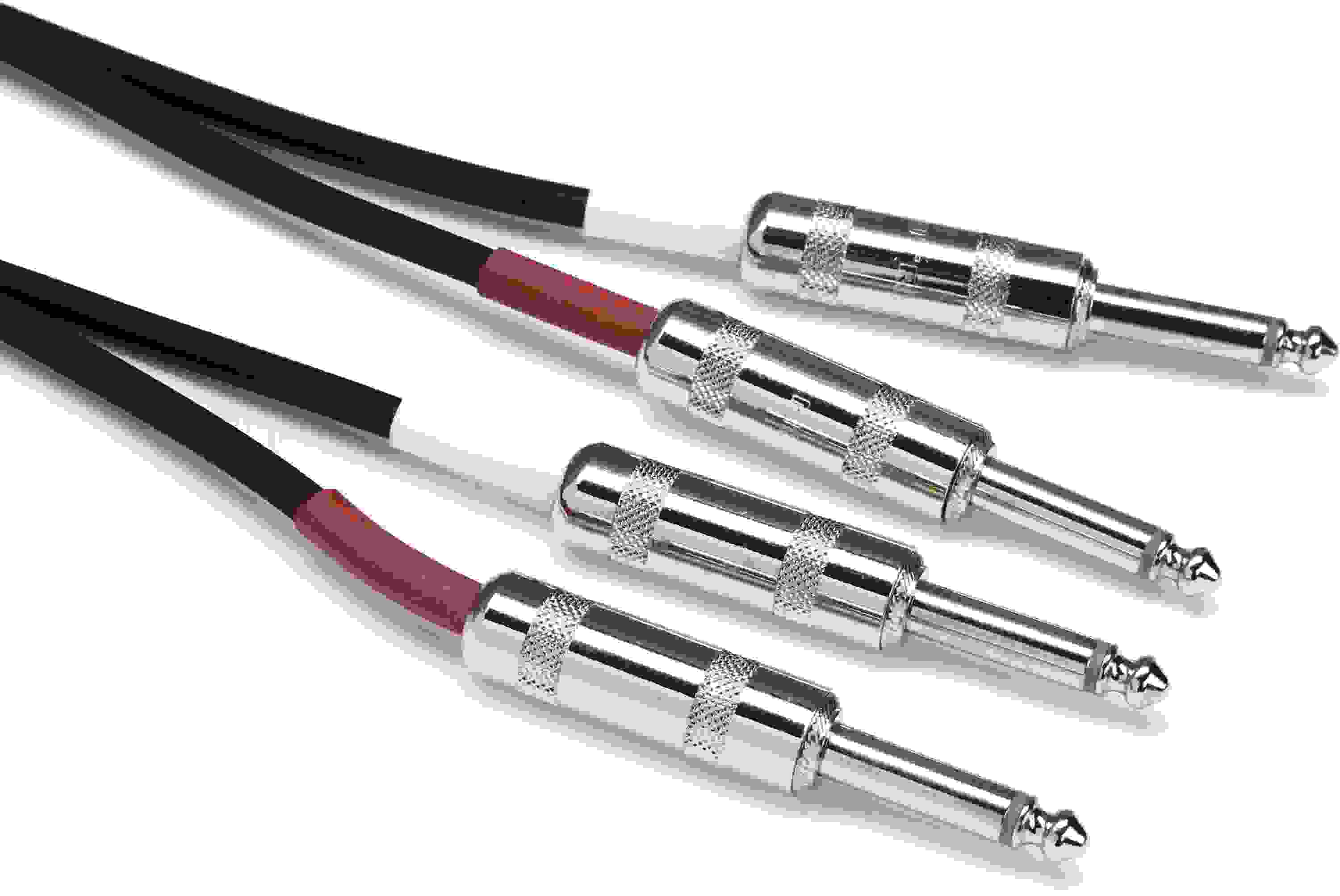Pro Co DK-10 Excellines Dual Instrument Patch Cable - Straight to ...