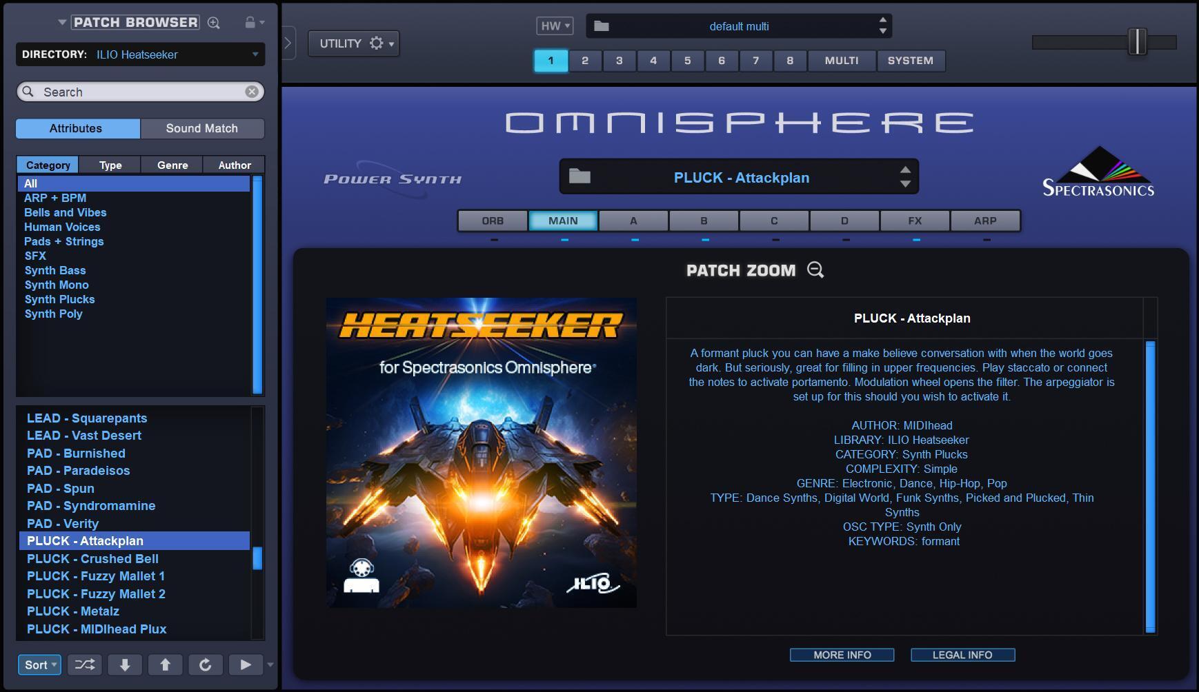 Ilio Heatseeker Patch Collection for Omnisphere 2 | Sweetwater
