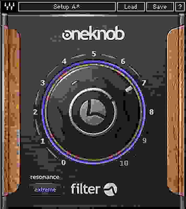 Waves OneKnob Filter Plug-in | Sweetwater