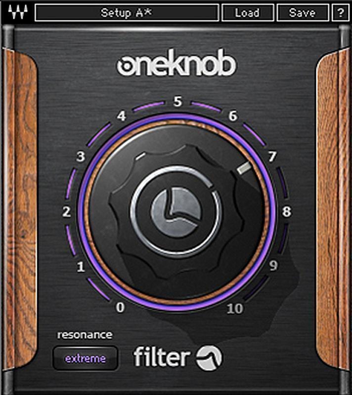 Waves OneKnob Filter Plug-in | Sweetwater