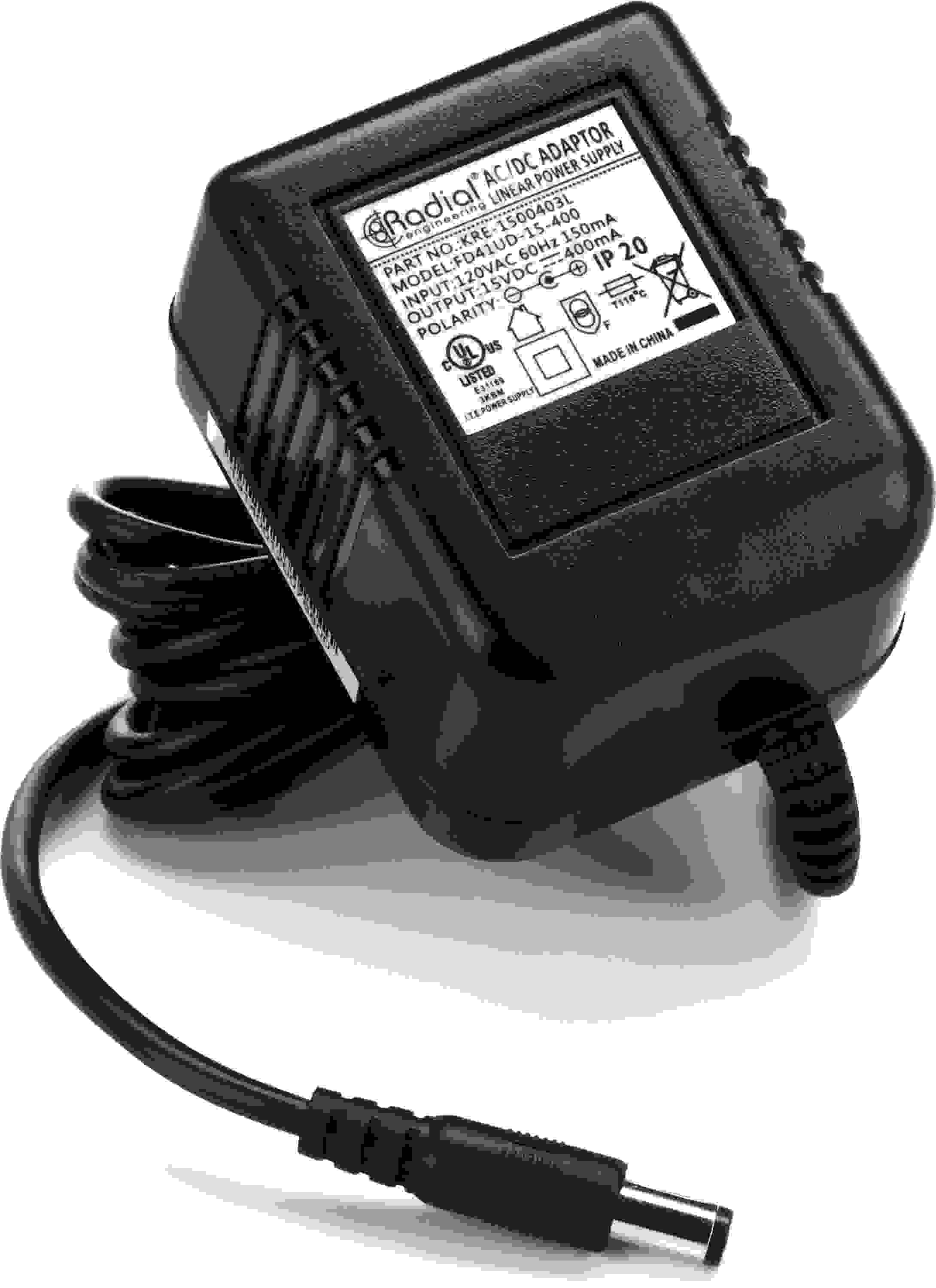 Radial R15DC-US Radial and Tonebone 15VDC Power Supply | Sweetwater