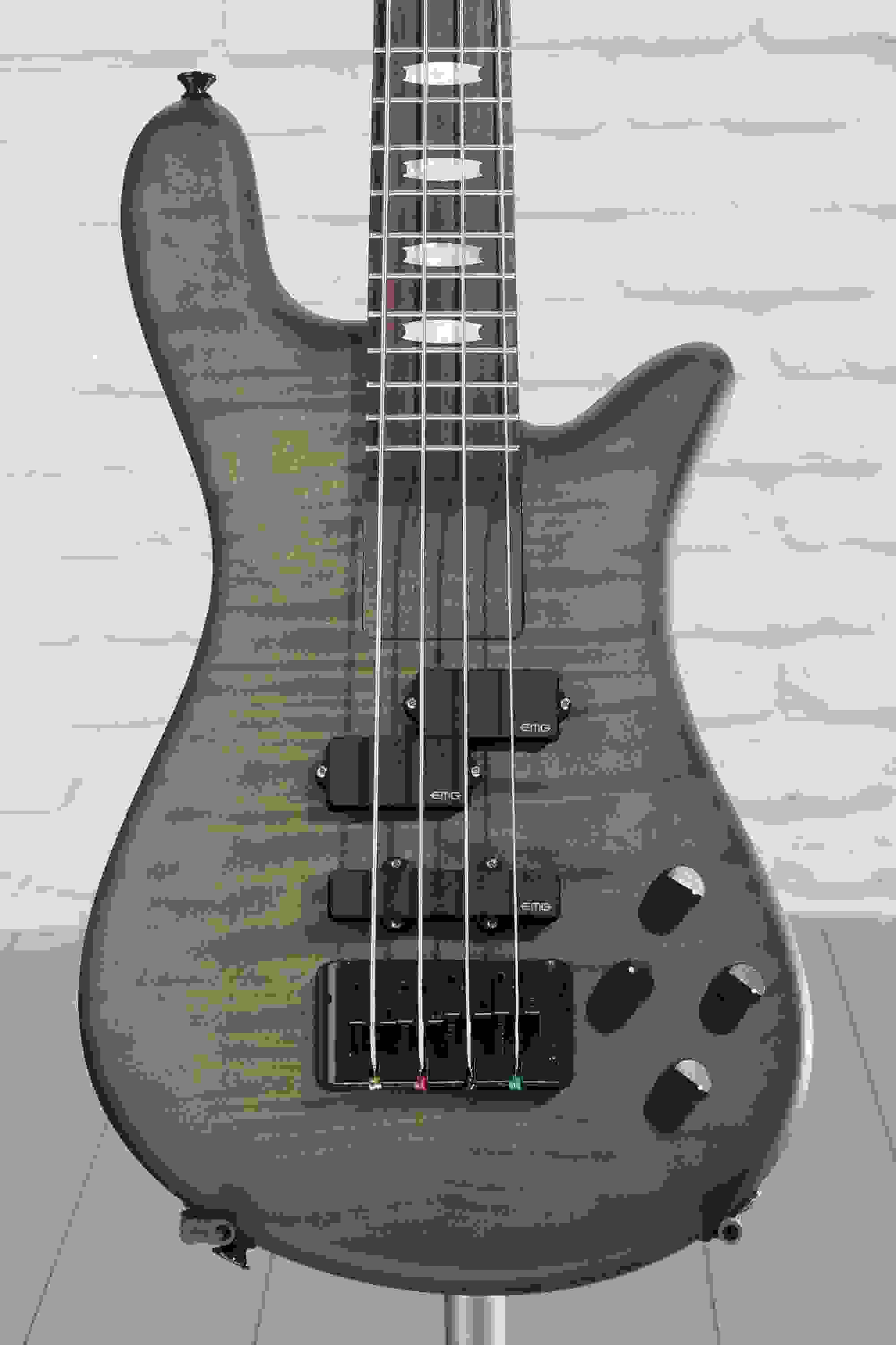 Spector Euro 4 LX Bolt-On Electric Bass Guitar - Haunted Moss | Sweetwater
