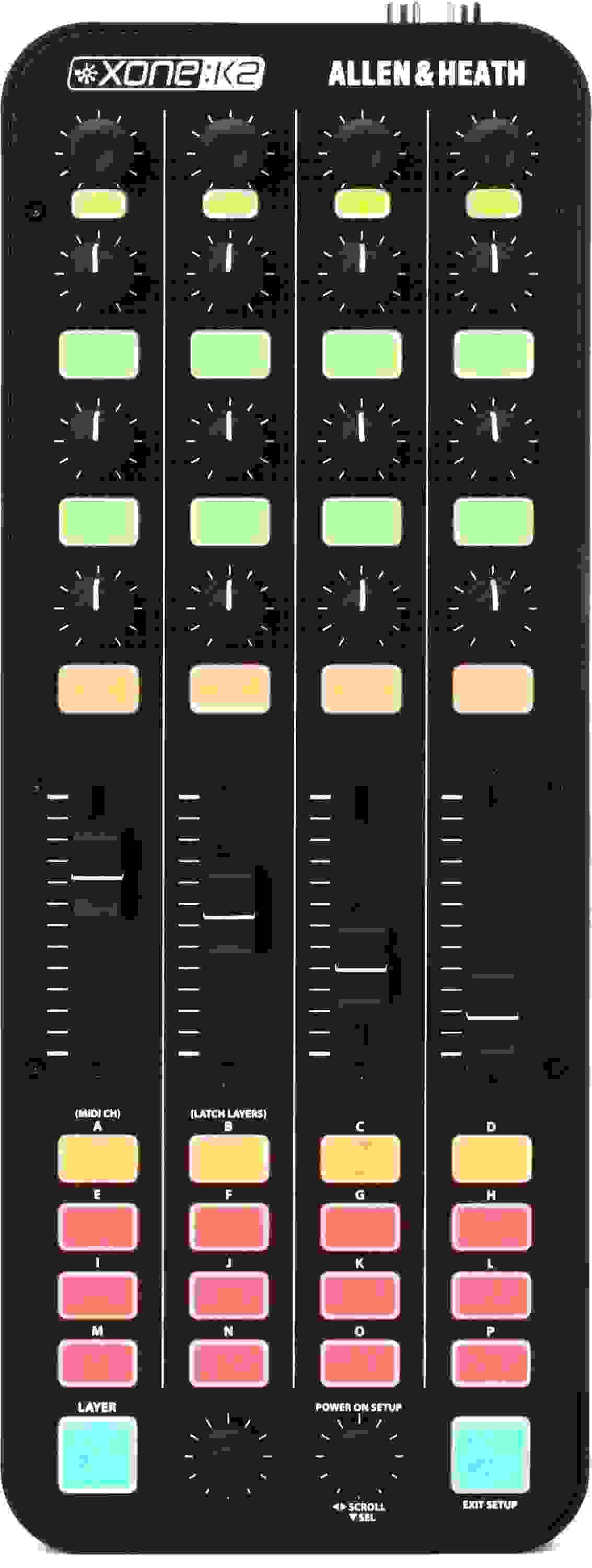 Allen & Heath Xone:K2 Universal DJ MIDI Controller | Sweetwater