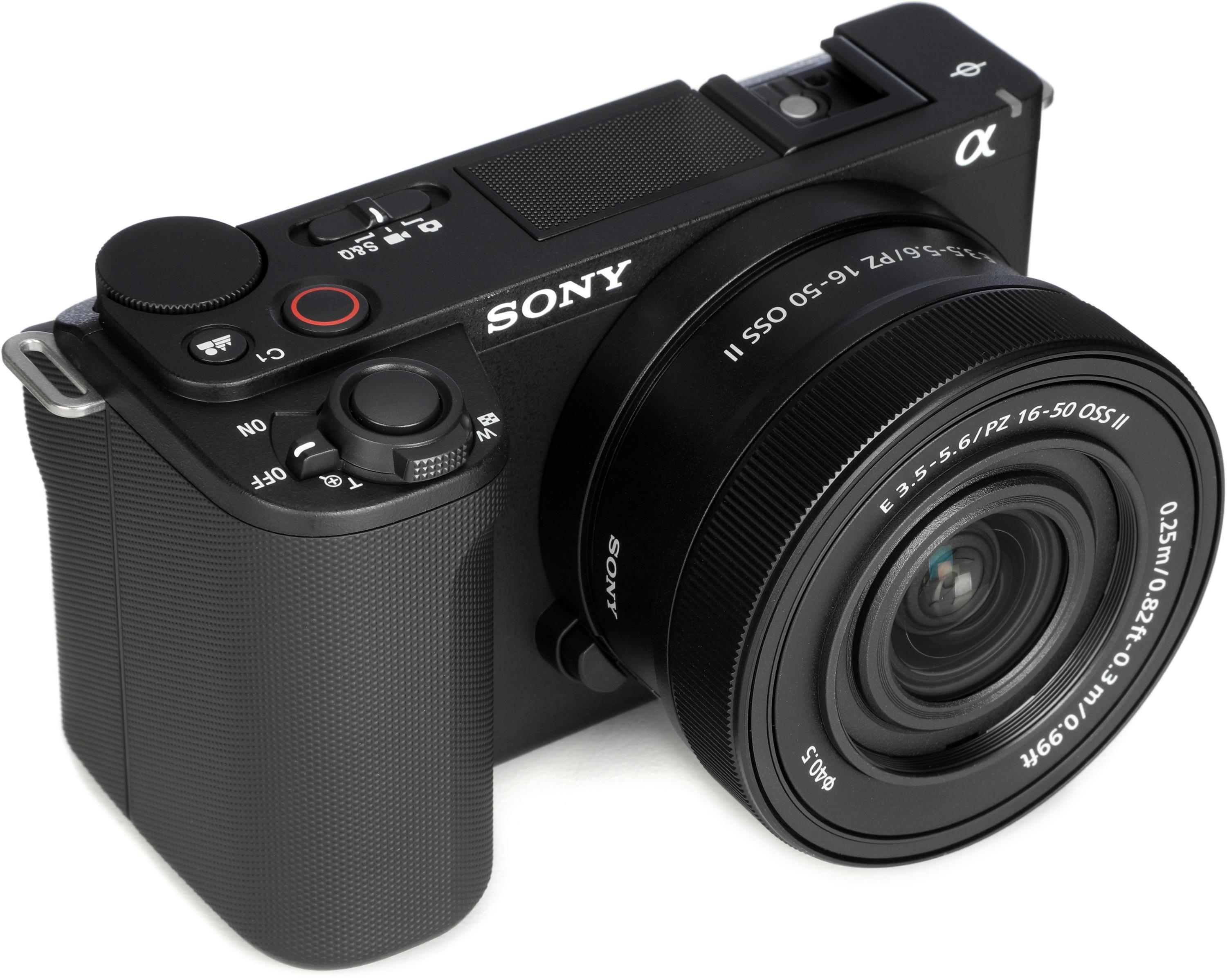 Sony Alpha ZV-E10 II Mirrorless Camera with 16-50mm Lens Kit - Black ...