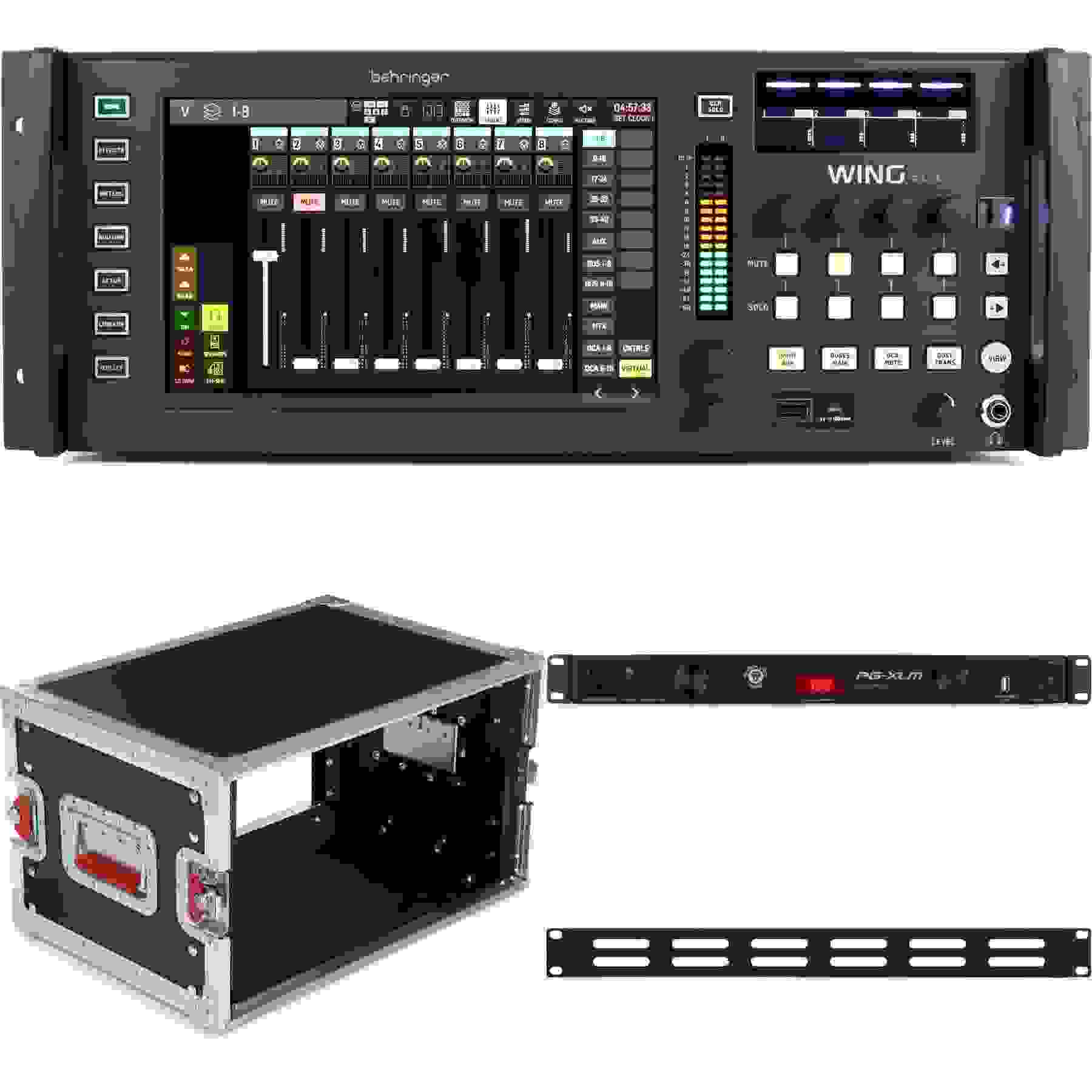 Behringer WING Rack 48-channel Digital Mixer with Power Conditioner and ...