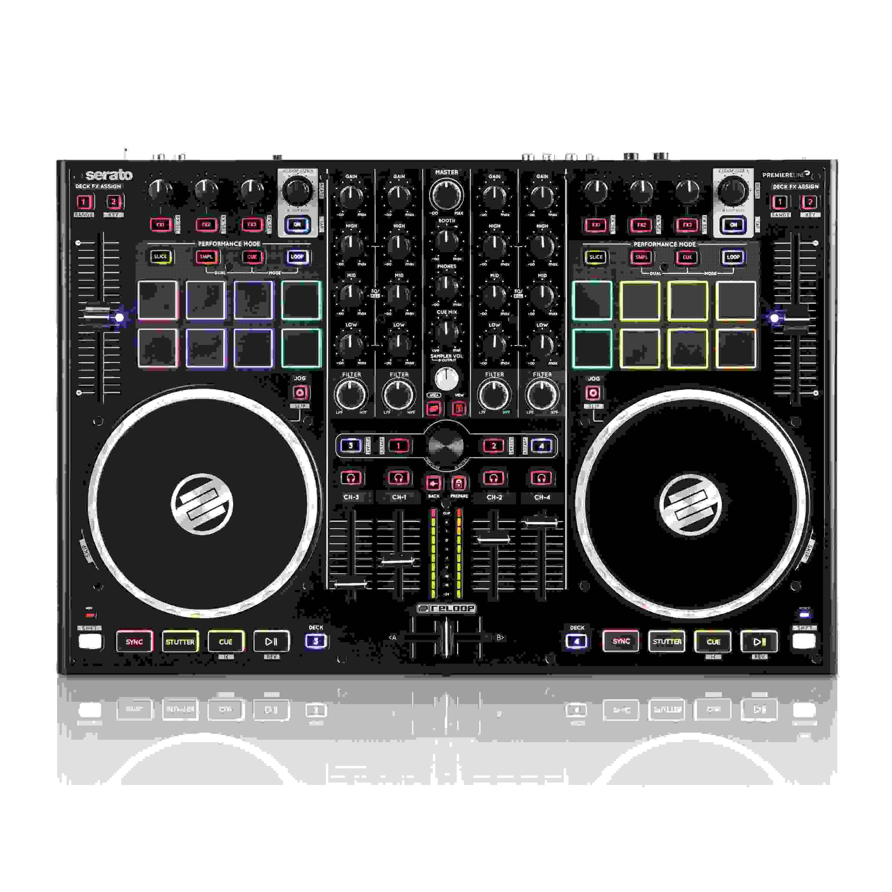 Reloop Terminal Mix 8 with Serato DJ | Sweetwater