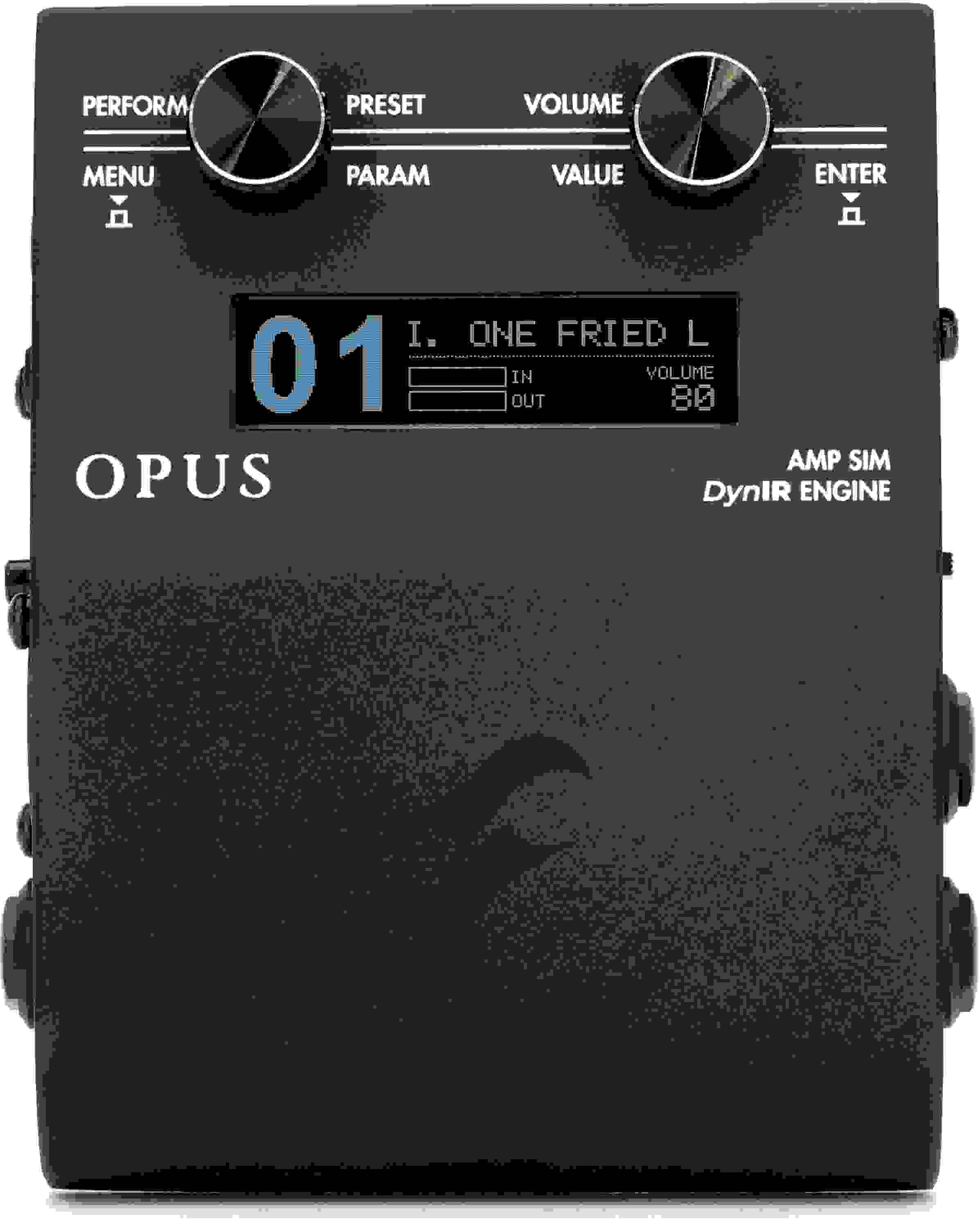Two Notes Opus Amp Simulator and DynIR Engine Pedal | Sweetwater