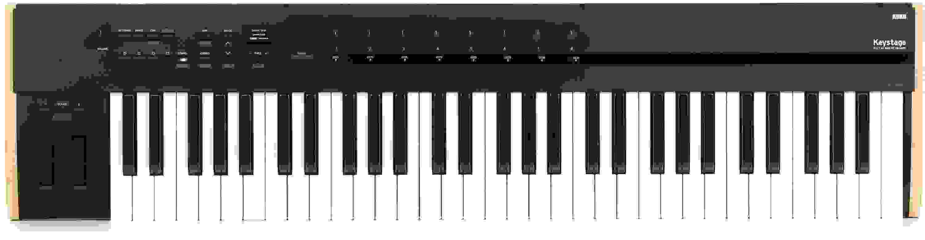 Korg Keystage 61-key MIDI Keyboard Controller | Sweetwater