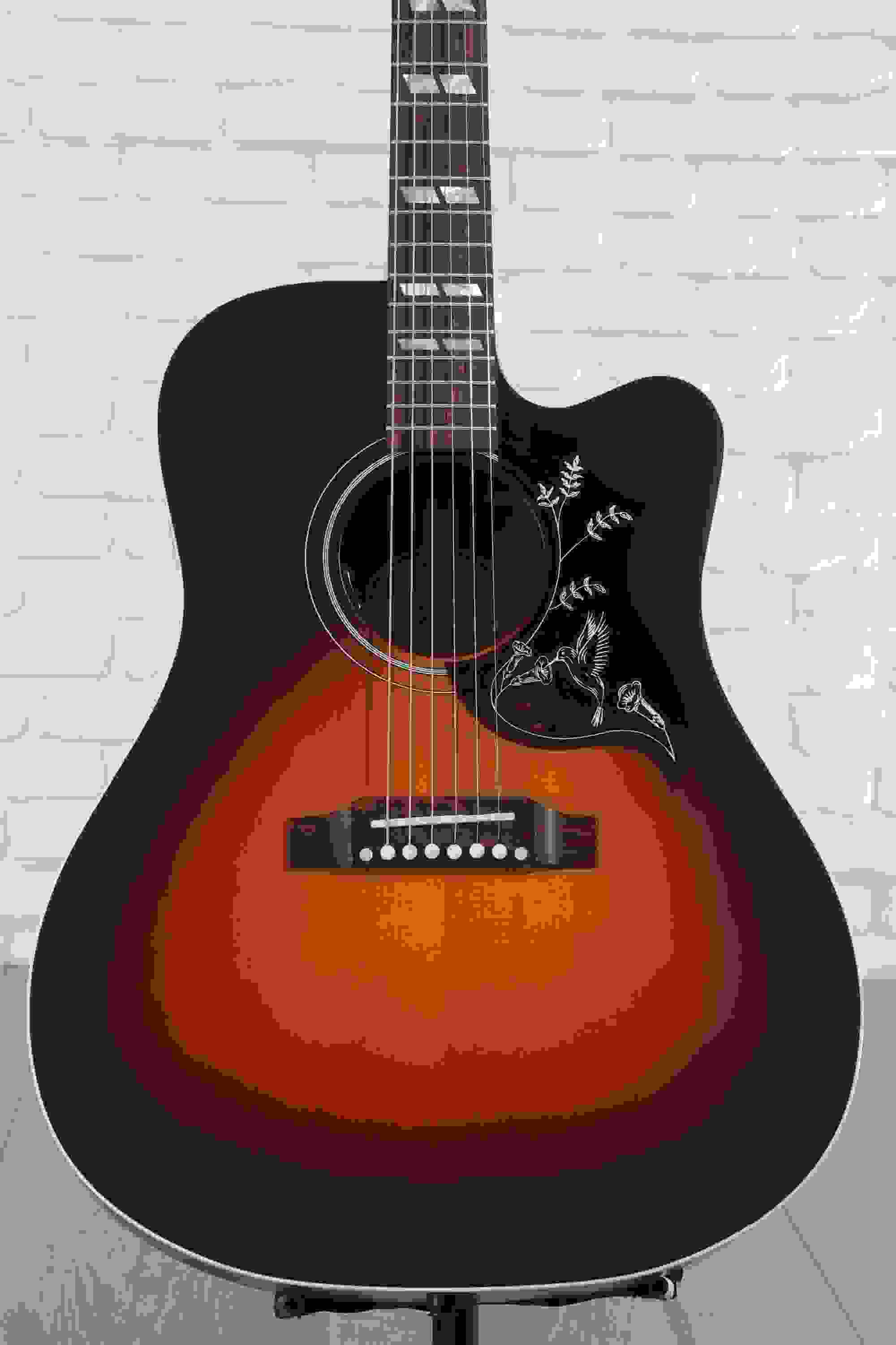 Gibson Acoustic Hummingbird Studio EC Acoustic-electric Guitar - Tri ...