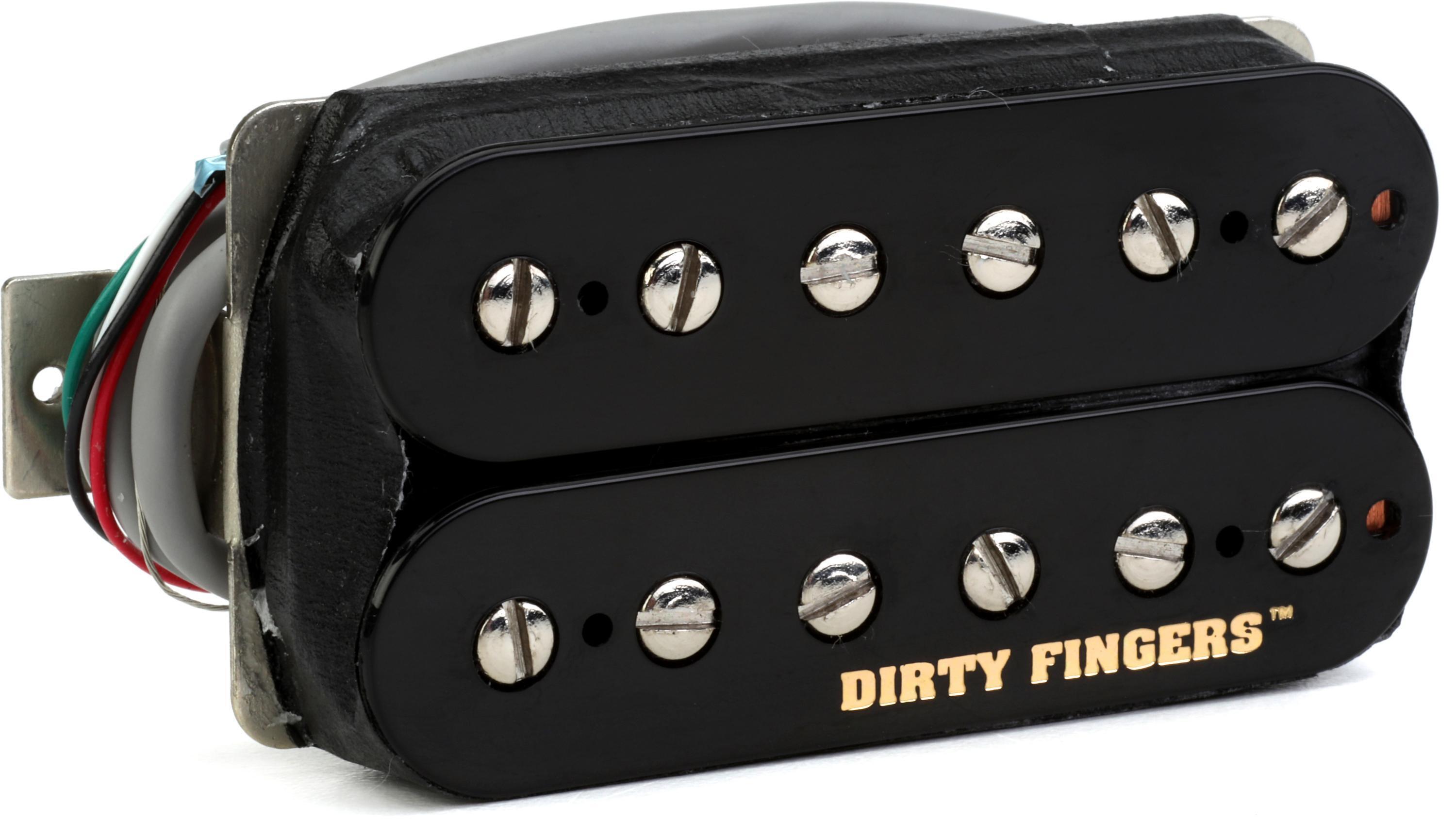Gibson Accessories Dirty Fingers SM Humbucking Pickup - Double Black ...
