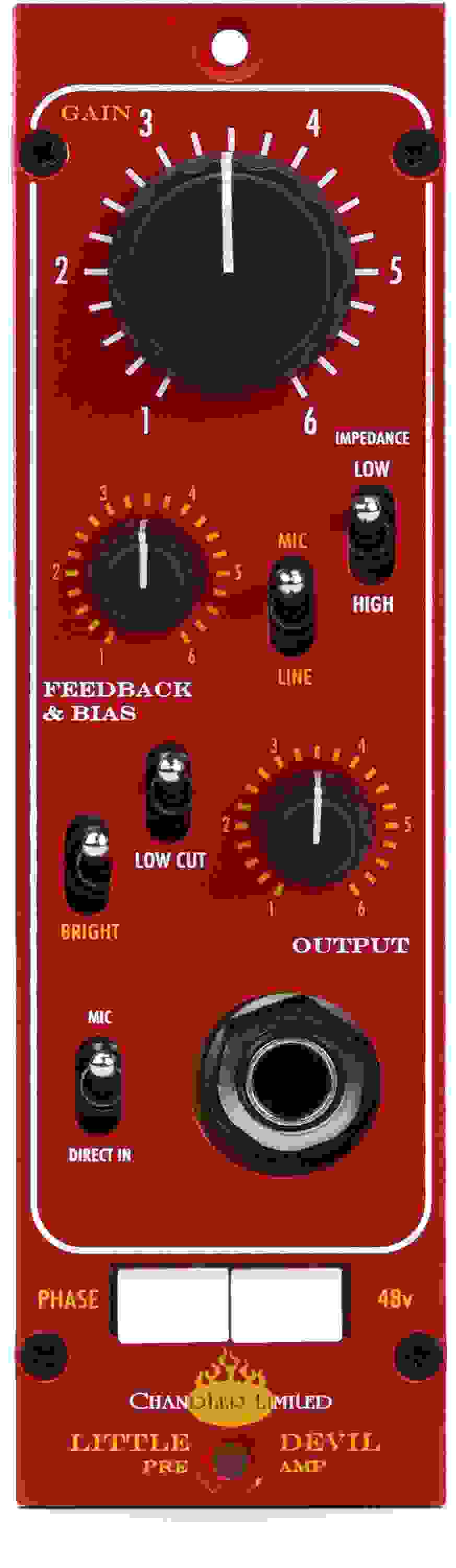 Chandler Limited Little Devil Preamp 500 Series Module | Sweetwater