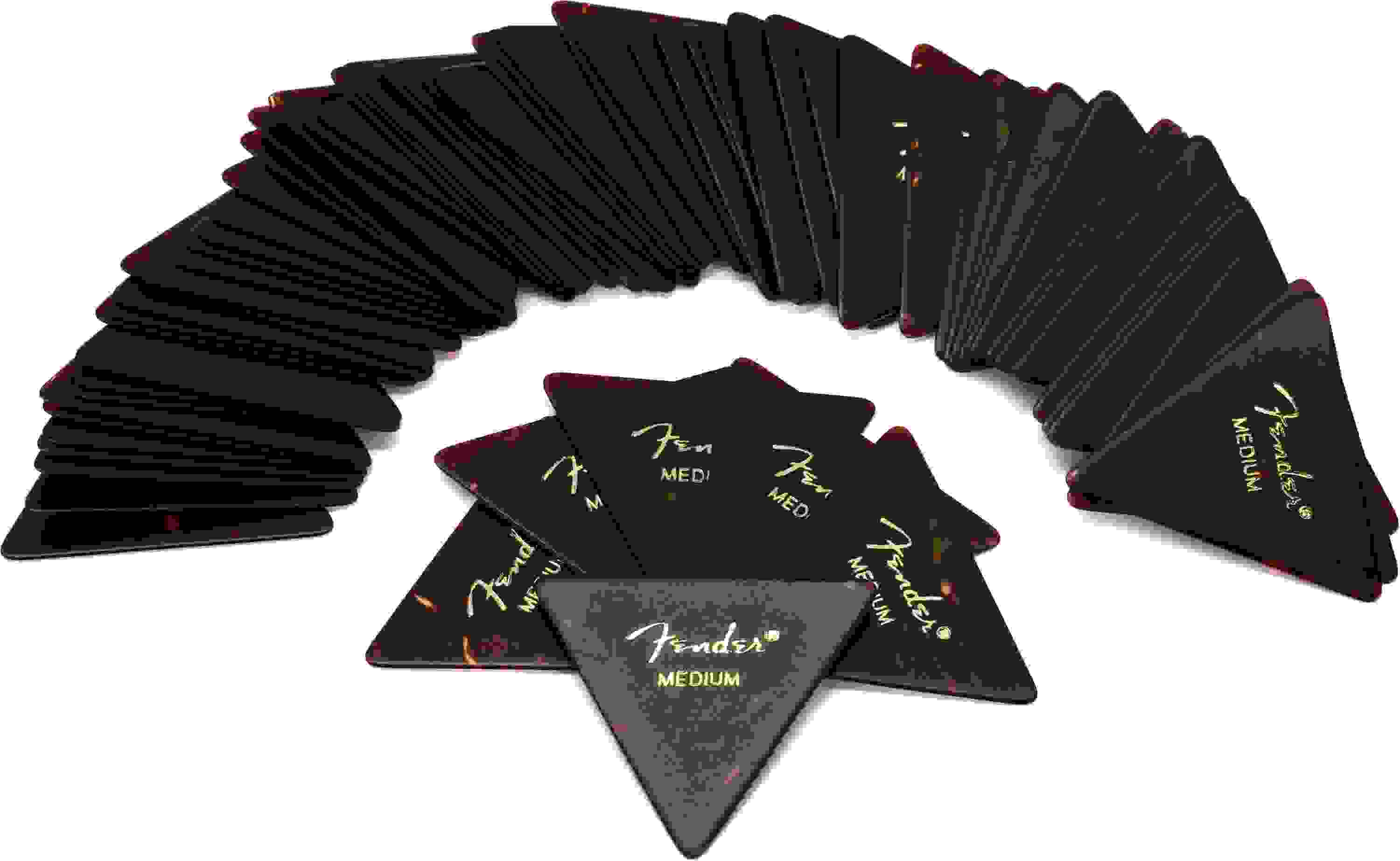 Fender 355 Shape Triangle Pick 72-Pack - Medium | Sweetwater