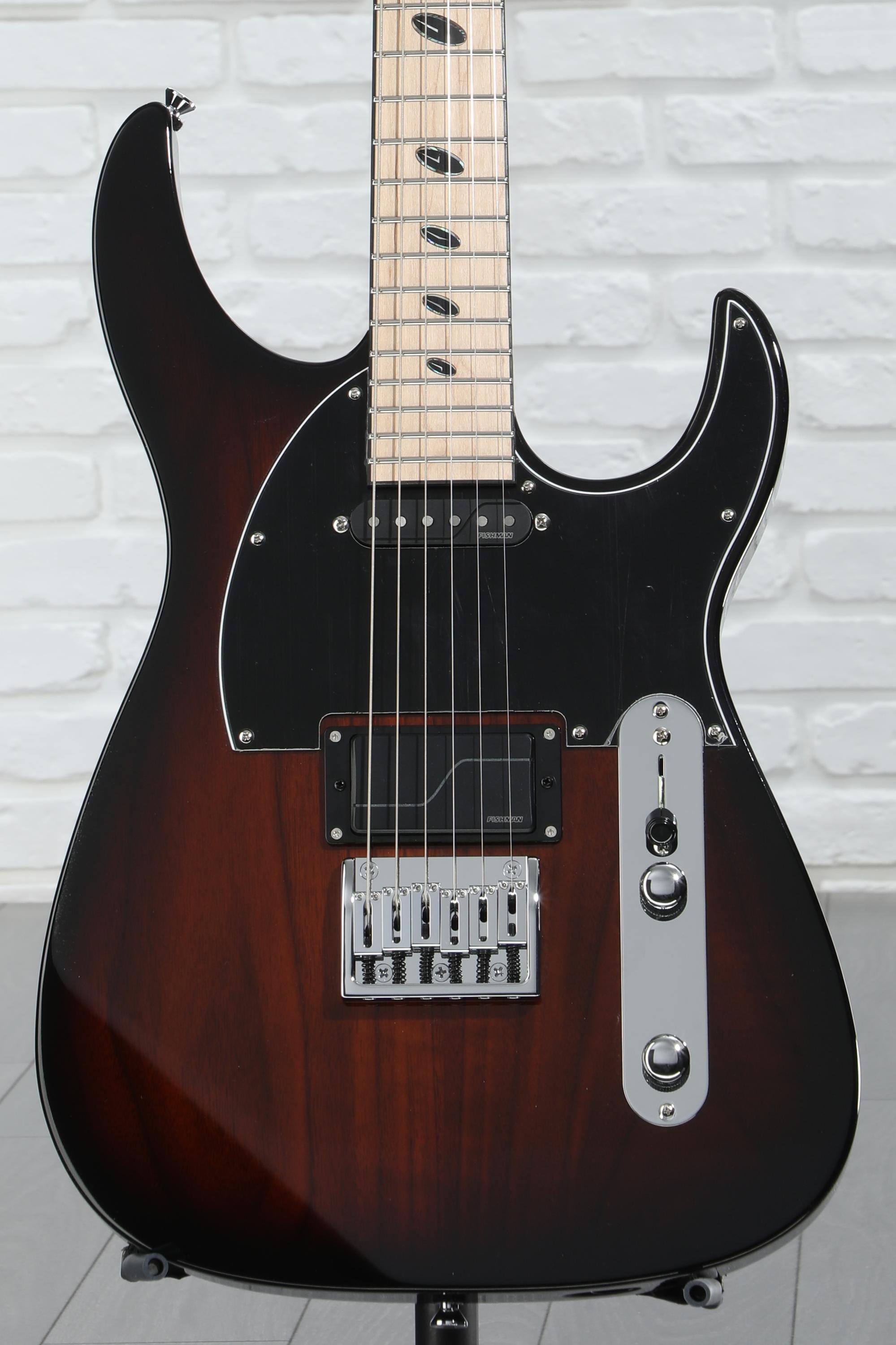Caparison Guitars Dellinger-JSM V2 Electric Guitar - Tobacco Sunburst ...