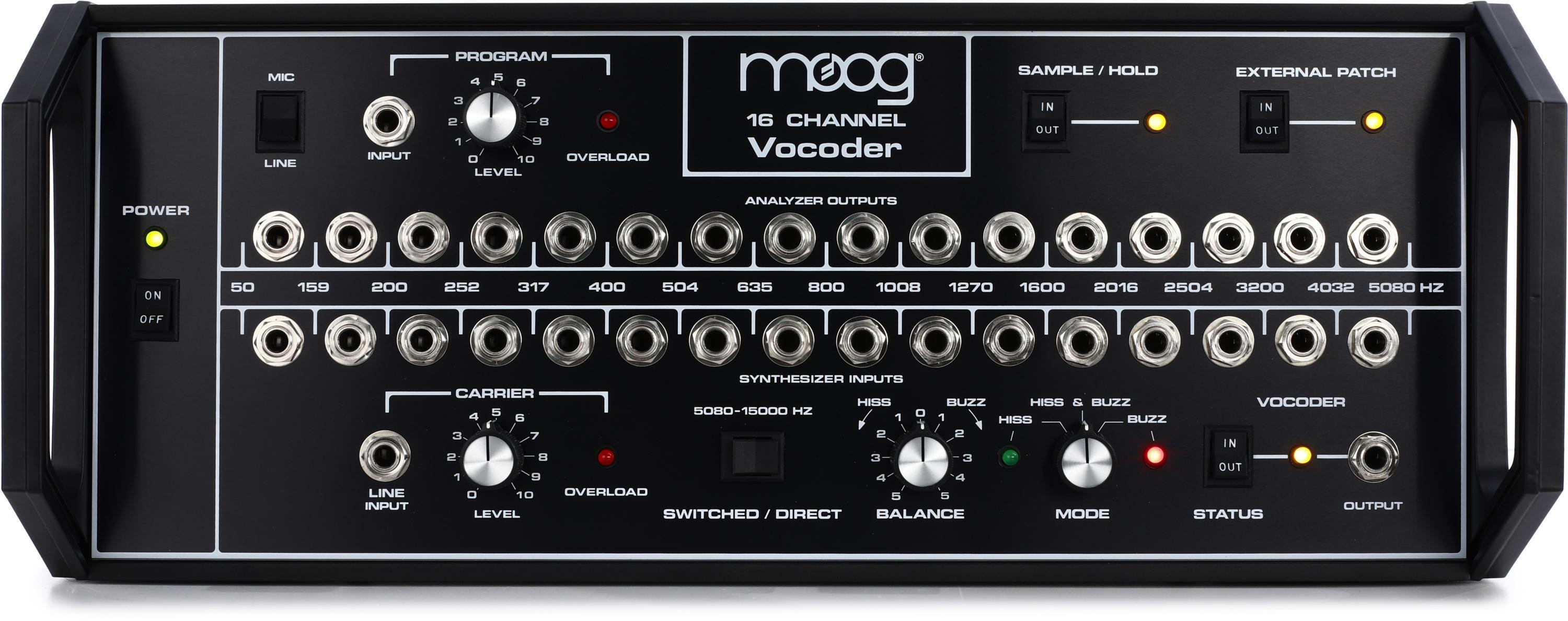 Moog Vocoder 16-Channel Vocoder | Sweetwater