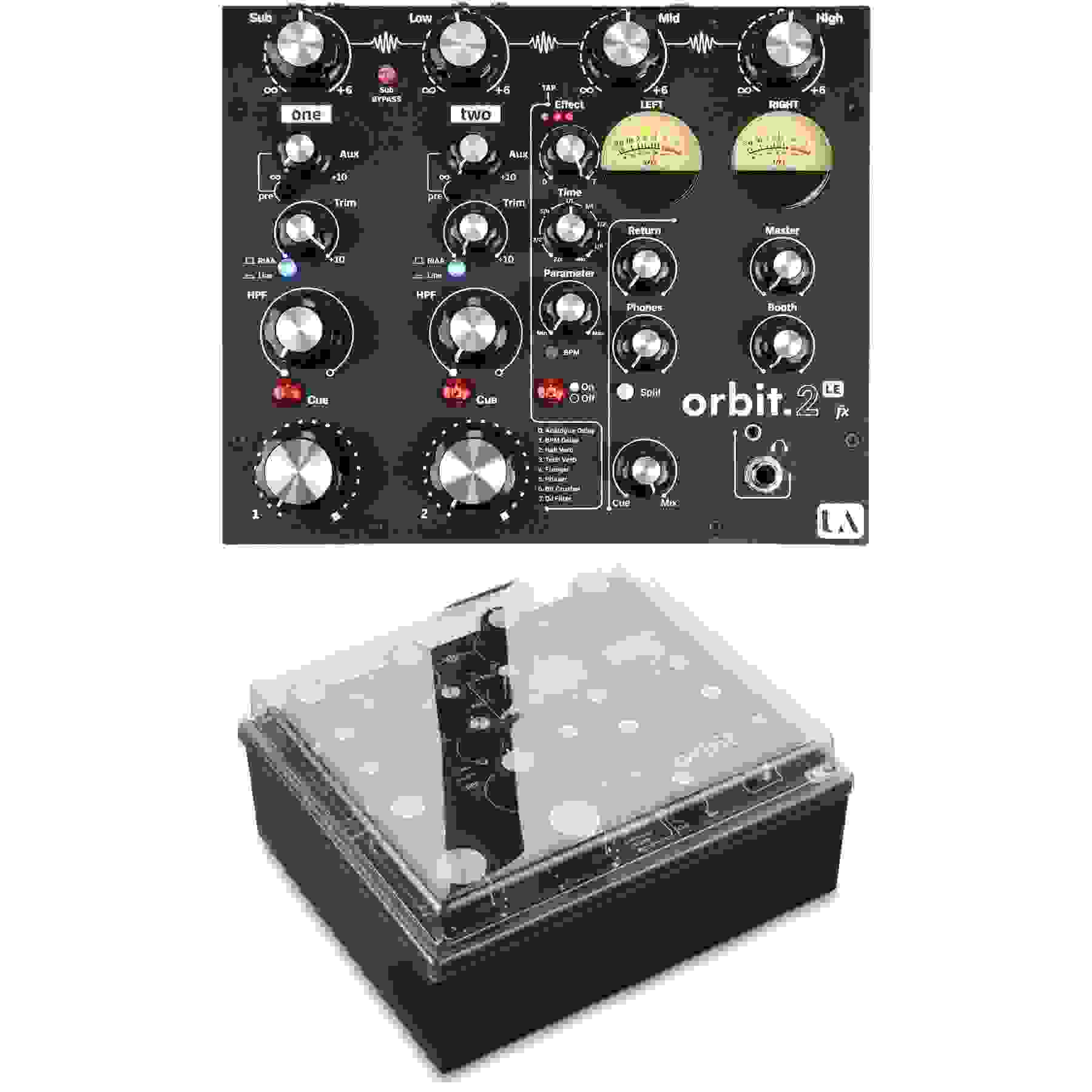 Union Audio orbit.2 LE FX 2-channel Analog Rotary Mixer with Decksaver ...