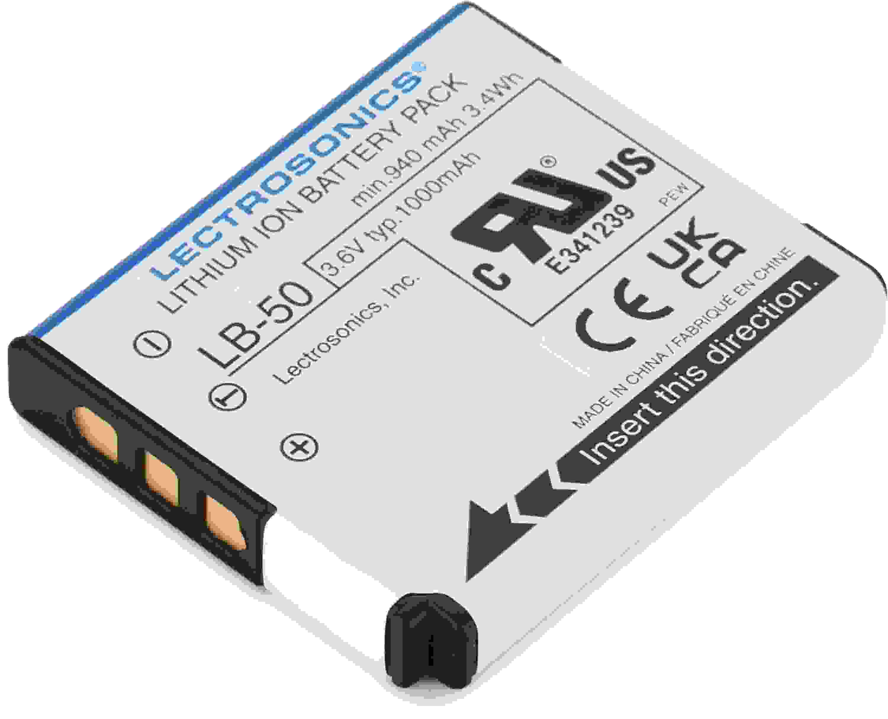 Lectrosonics 40106-1 Rechargeable Battery for SSM Micro Transmitter ...