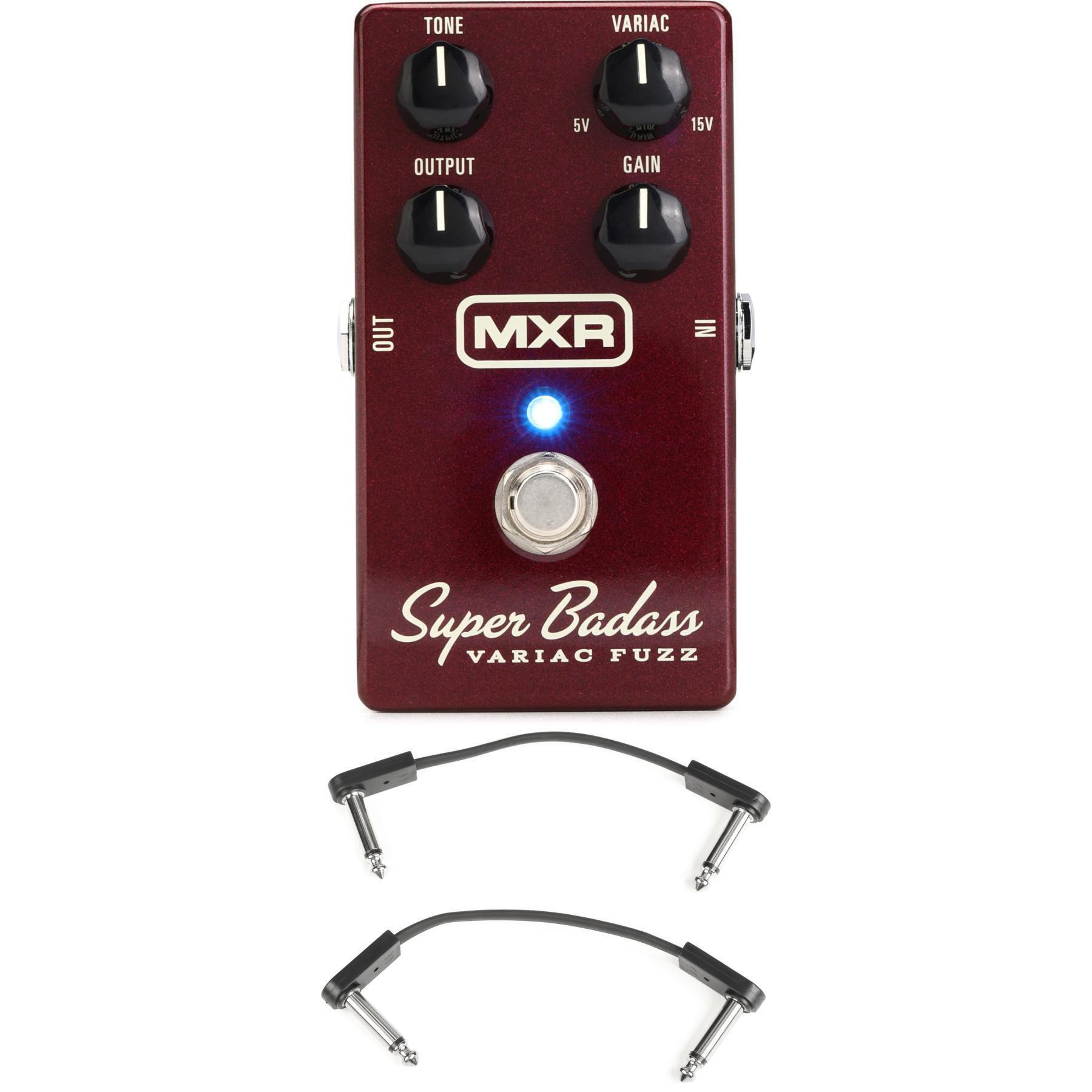 MXR M236 Super Badass Variac Fuzz Pedal with EBS Patch Cables | Sweetwater