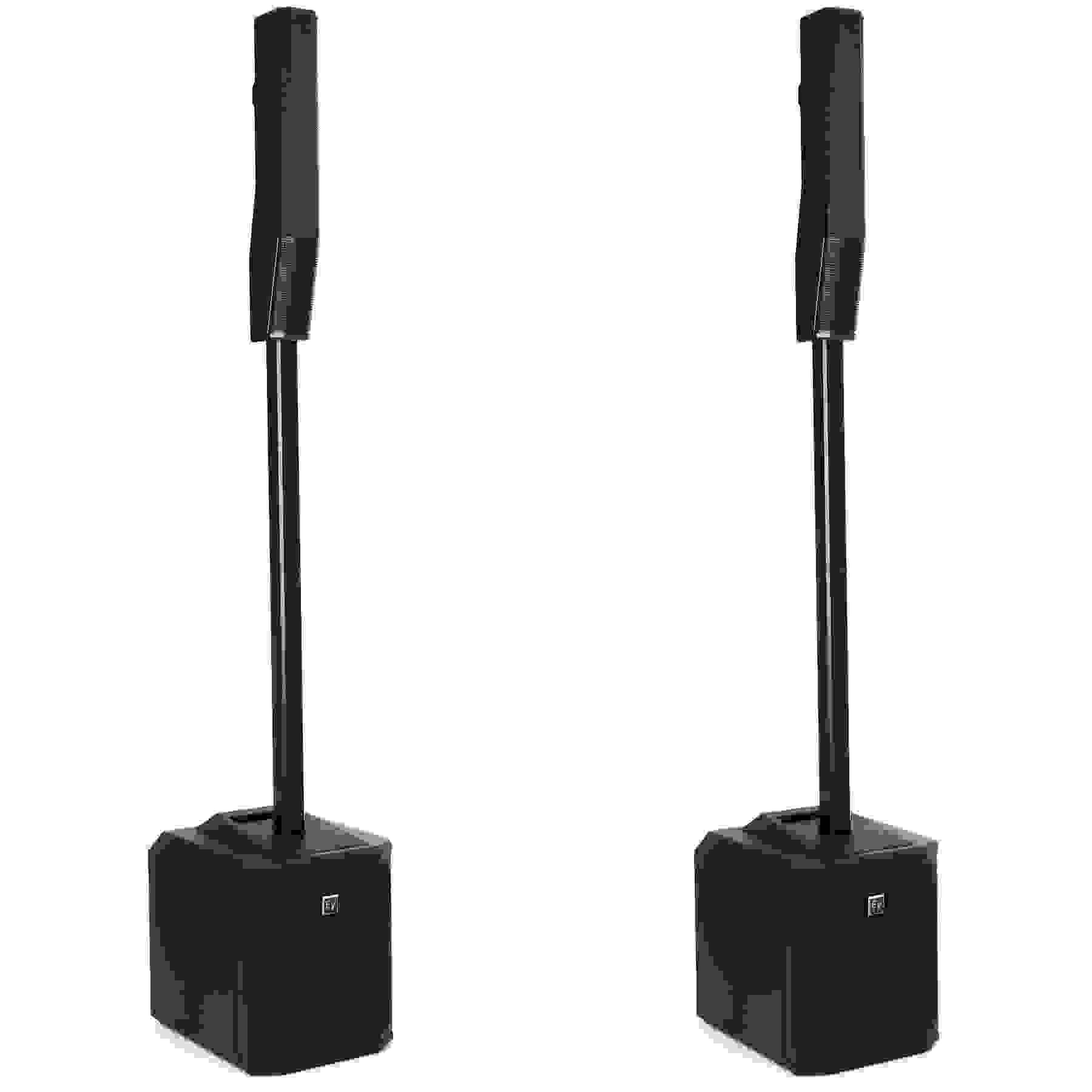 Electro-Voice Evolve 30M Portable Column PA System Pair - Black | Sweetwater