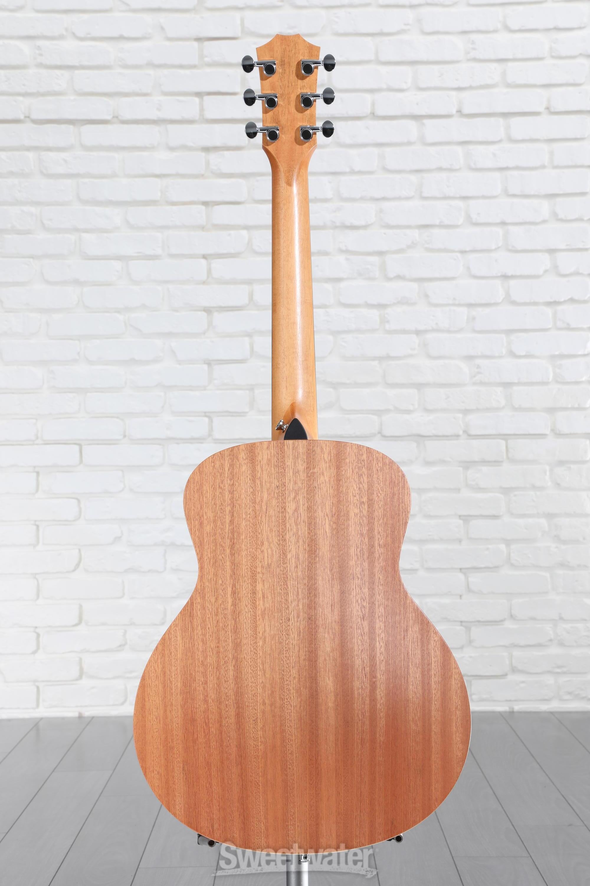 Taylor GS Mini Mahogany Acoustic Guitar - Natural with Black Pickguard ...