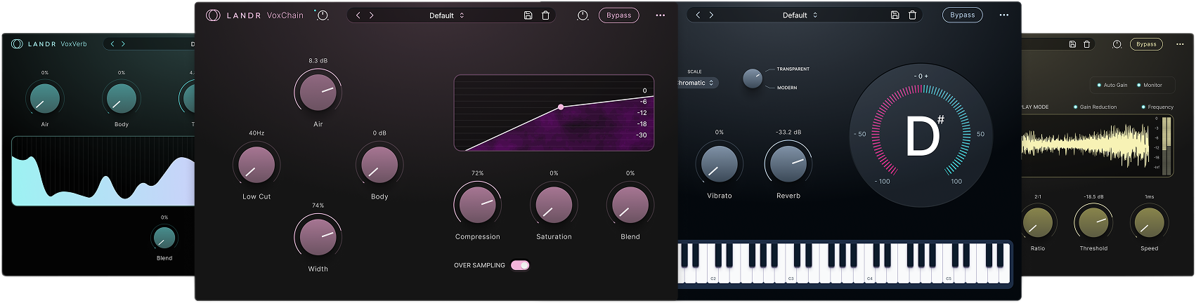 LANDR Vocal Plug-in Bundle | Sweetwater