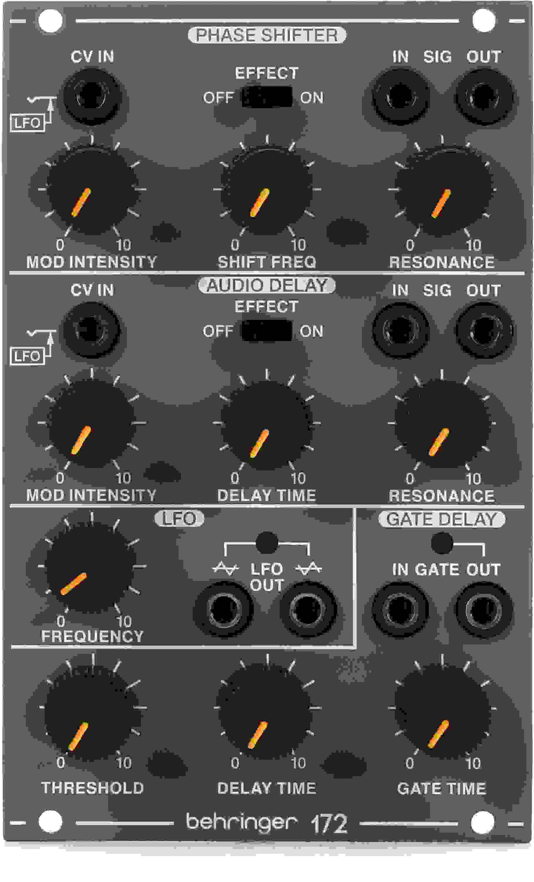 Behringer 172 Phase Shifter / Delay / LFO Eurorack Module | Sweetwater