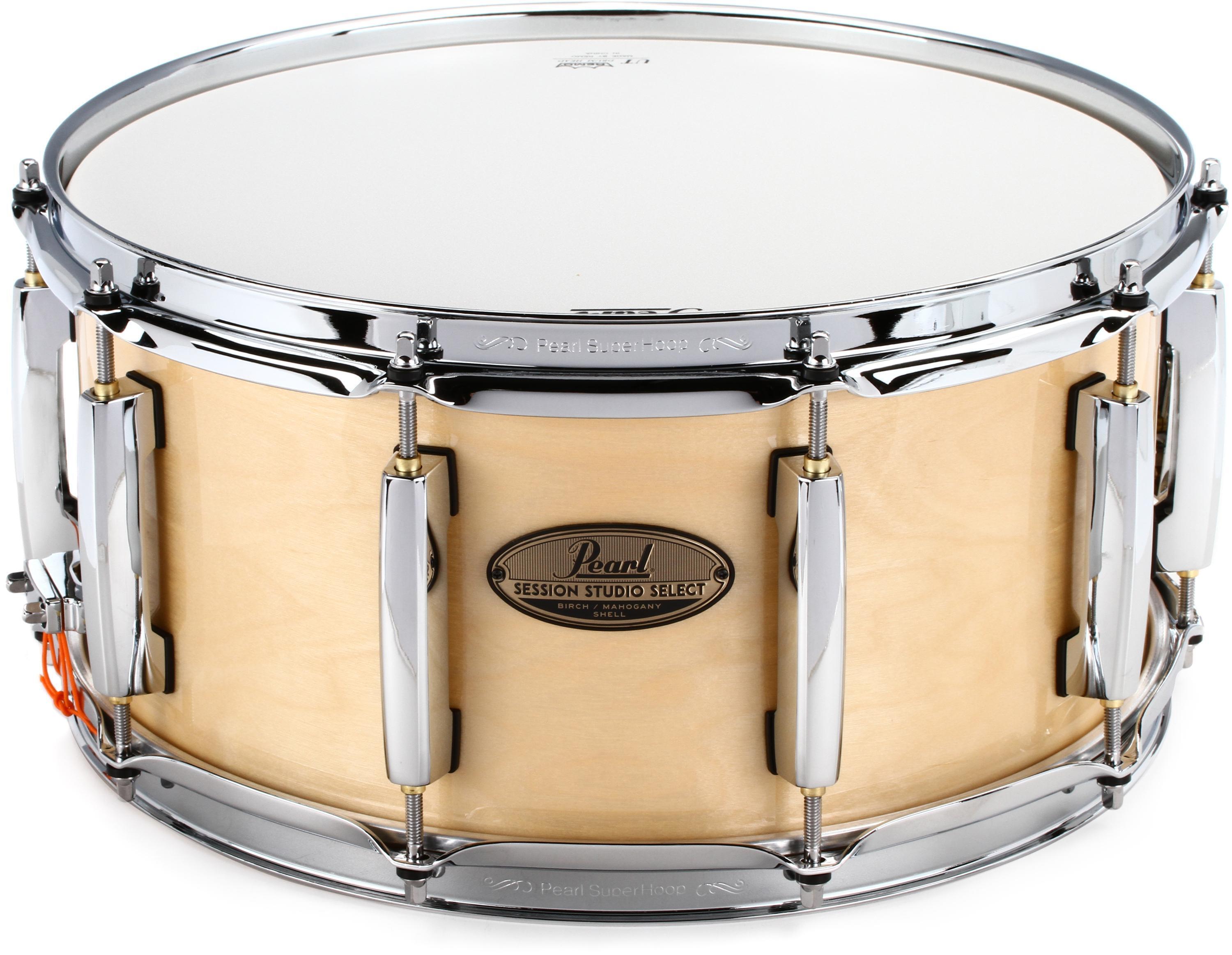 Pearl Session Studio Select Snare Drum - 6.5 inches x 14 inches, Gloss ...