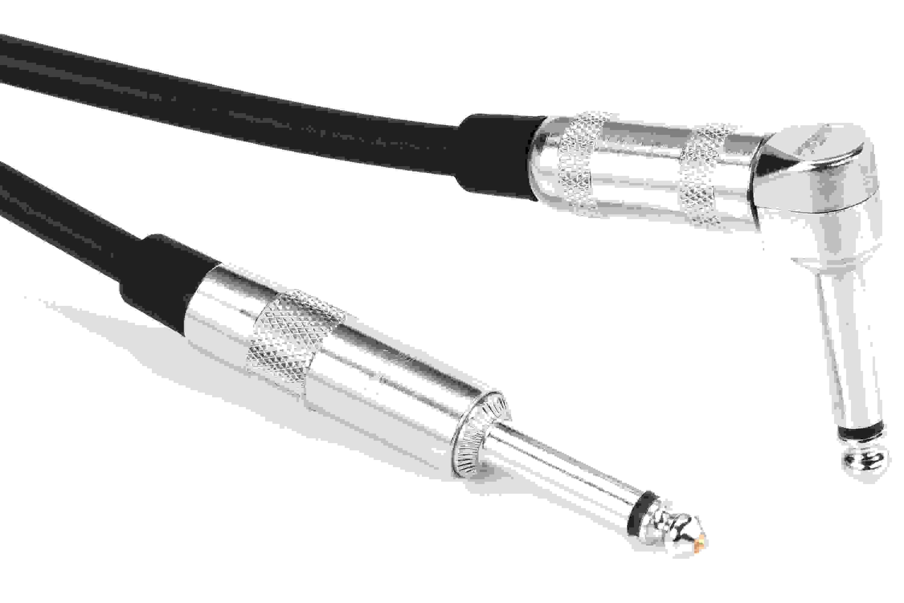 Lava Cable LCMG10R Magma Straight to Right Angle Instrument Cable - 10 foot | Sweetwater