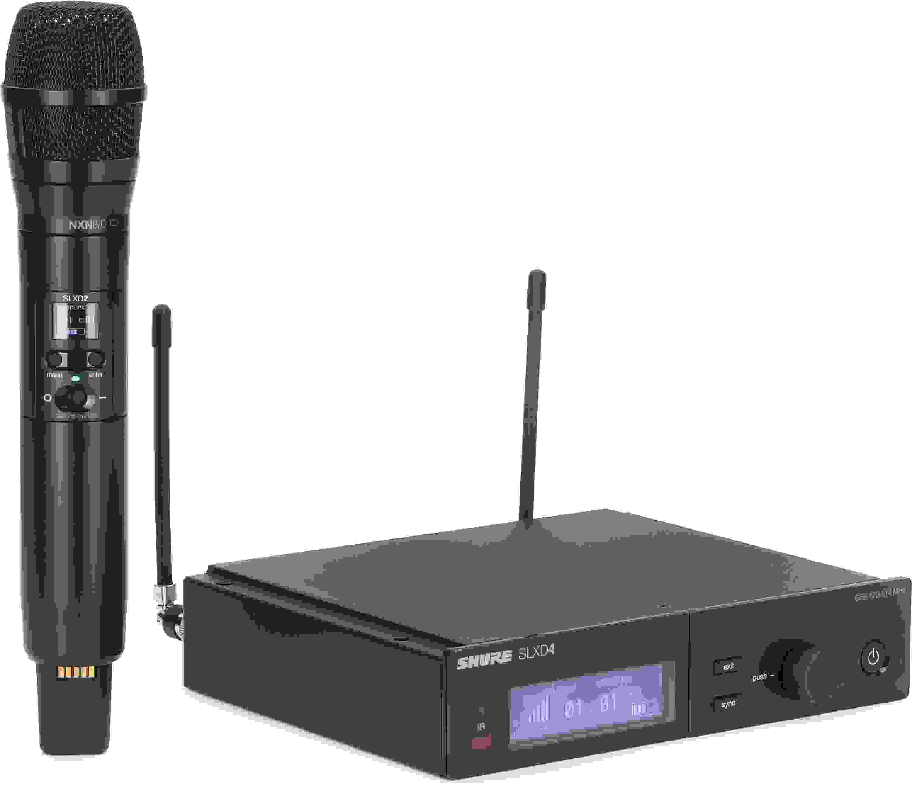 Shure SLX-D/Nexadyne Digital Wireless Microphone System | Sweetwater