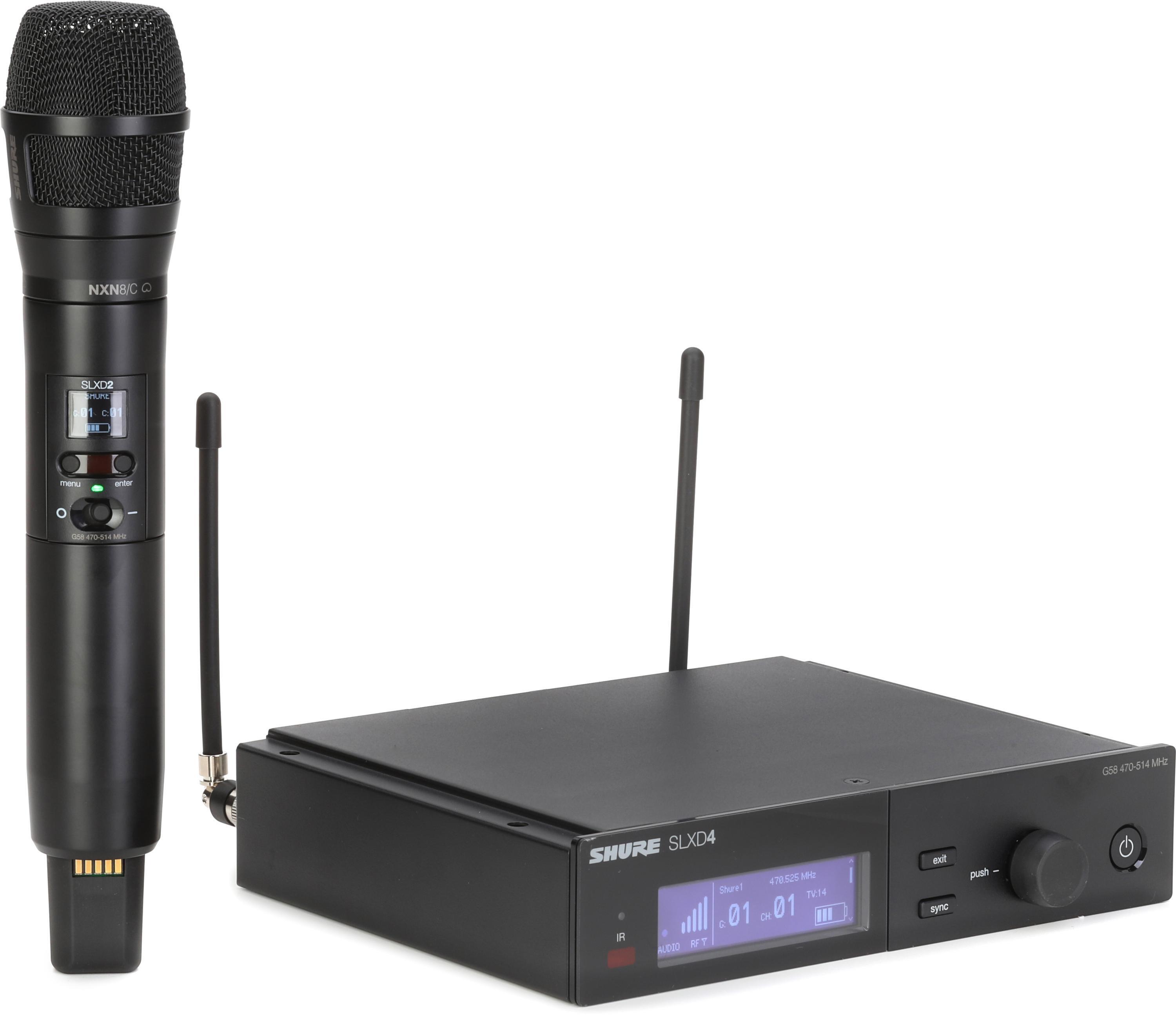 Shure SLX-D/Nexadyne Digital Wireless Microphone System | Sweetwater