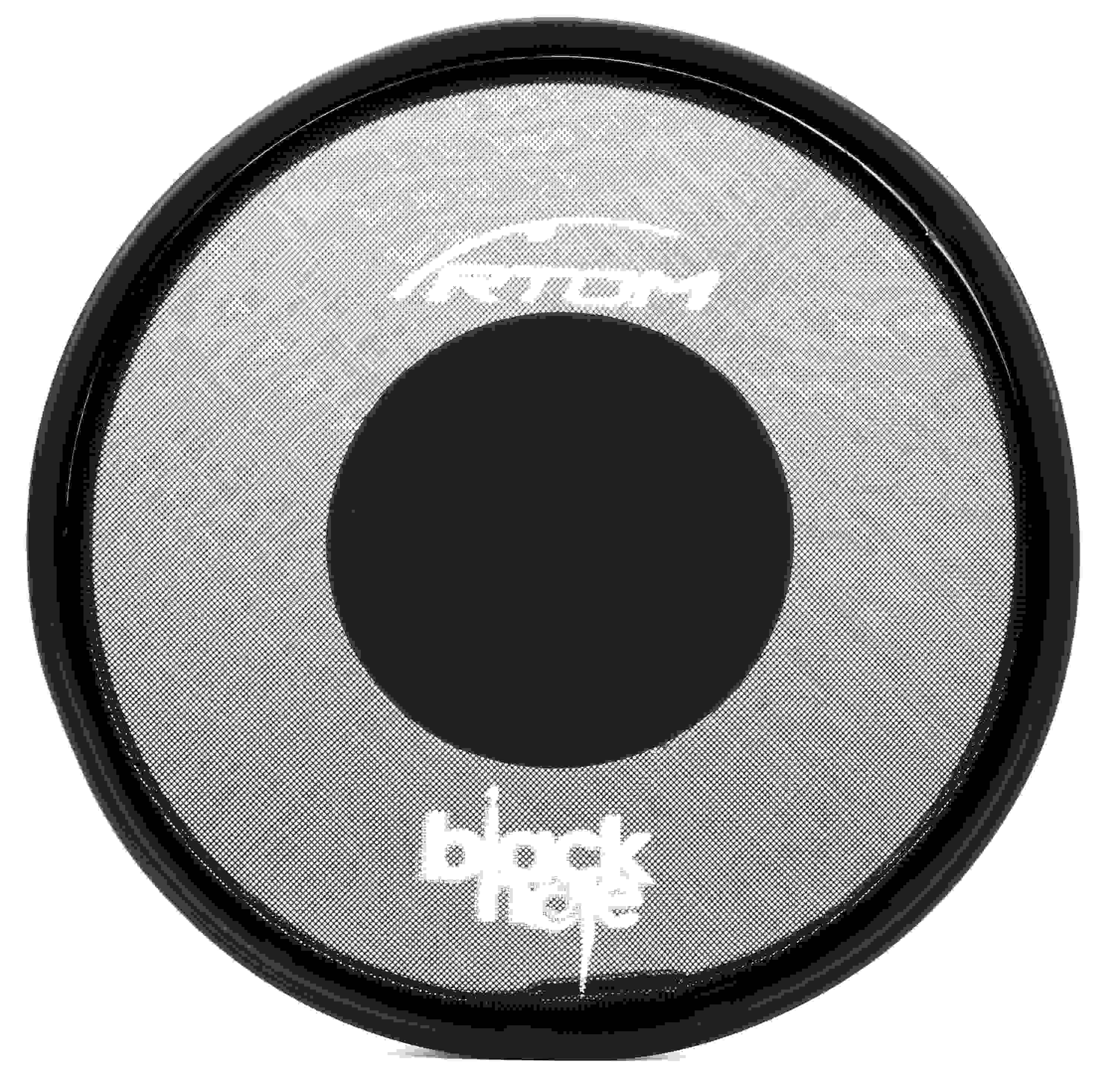 RTOM Black Hole Snap-on Mesh Practice Pad - 8-inch | Sweetwater