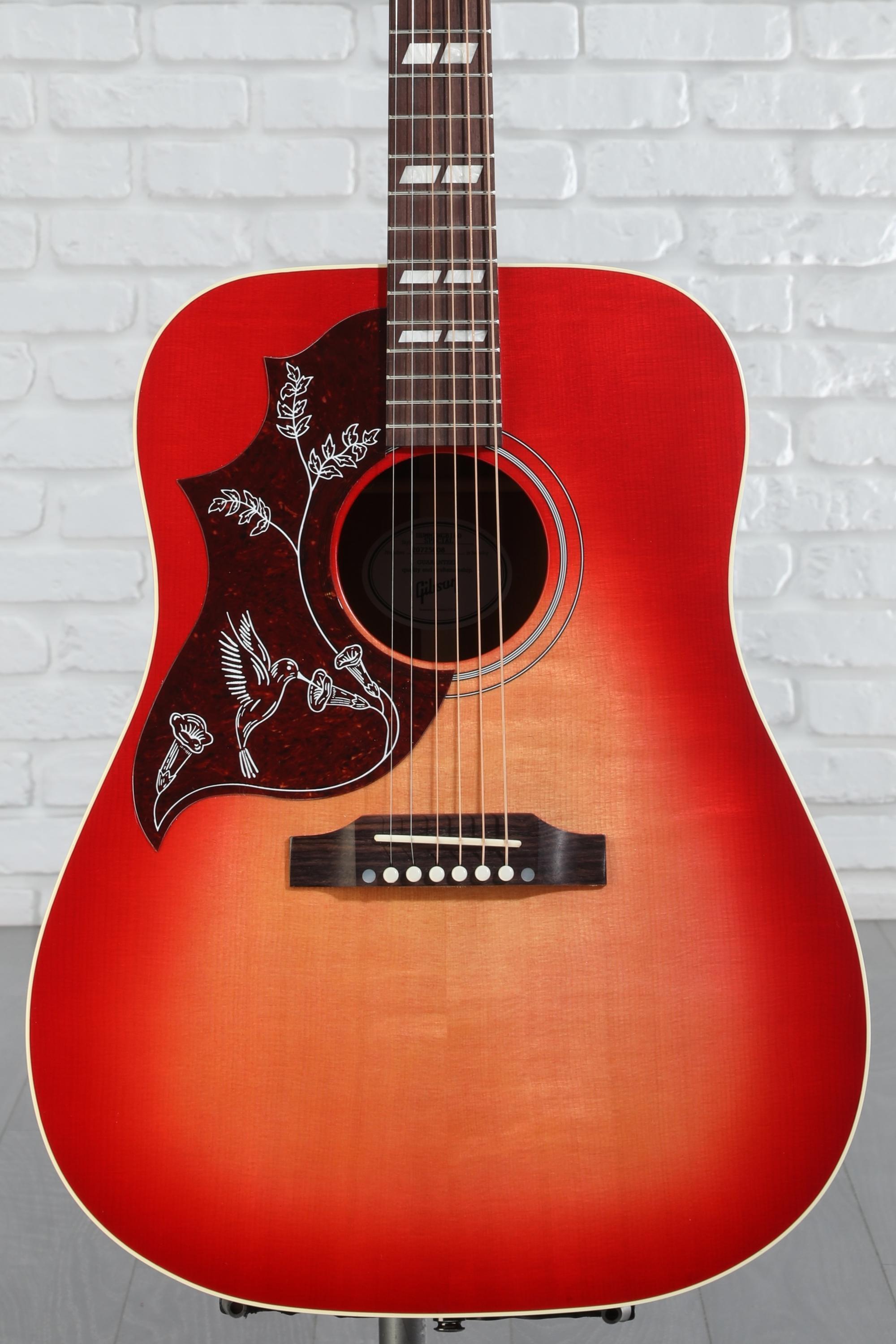 Gibson Acoustic Hummingbird Special Left-handed Acoustic-electric ...