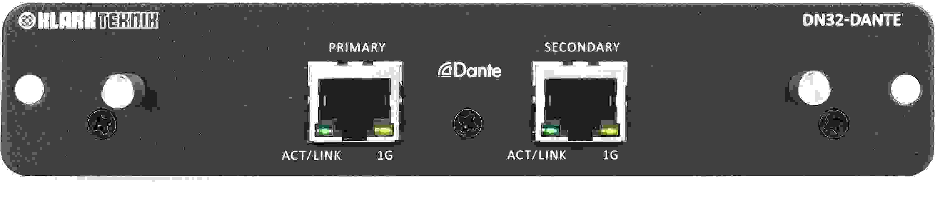 Klark Teknik DN32-DANTE 32x32-ch Dante Expansion Module | Sweetwater