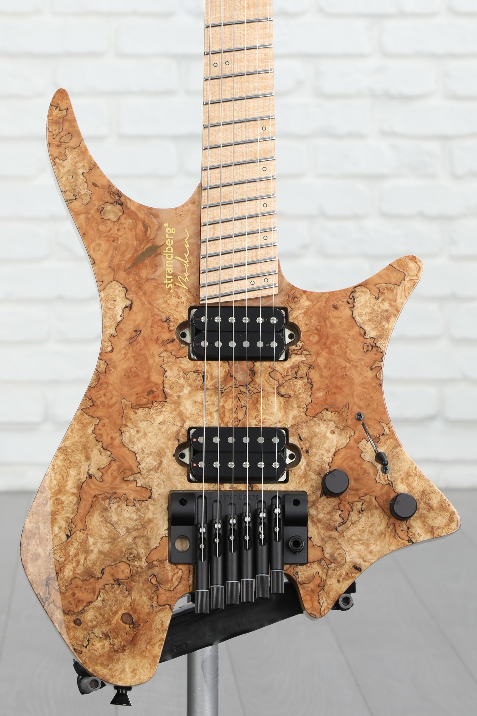 Strandberg Boden J Artisan 6 Tremolo Electric Guitar Run #6 - Natural ...