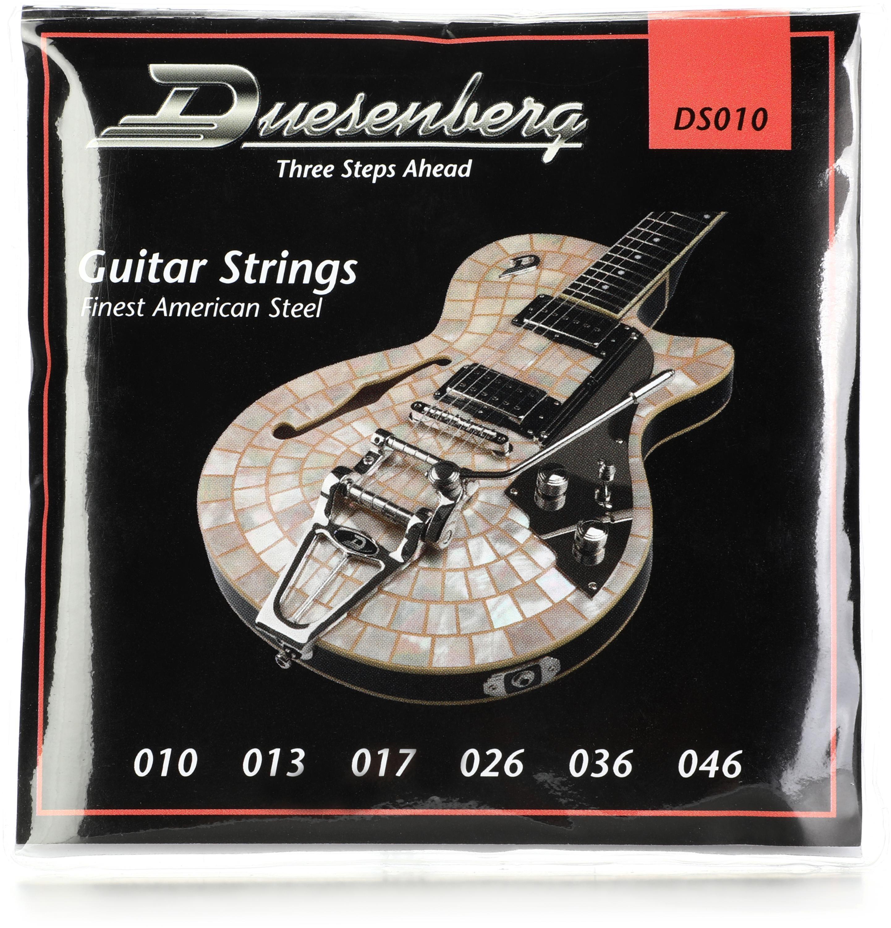 Duesenberg DS010 Nickel-wound Electric Guitar Strings - .010-.046 ...