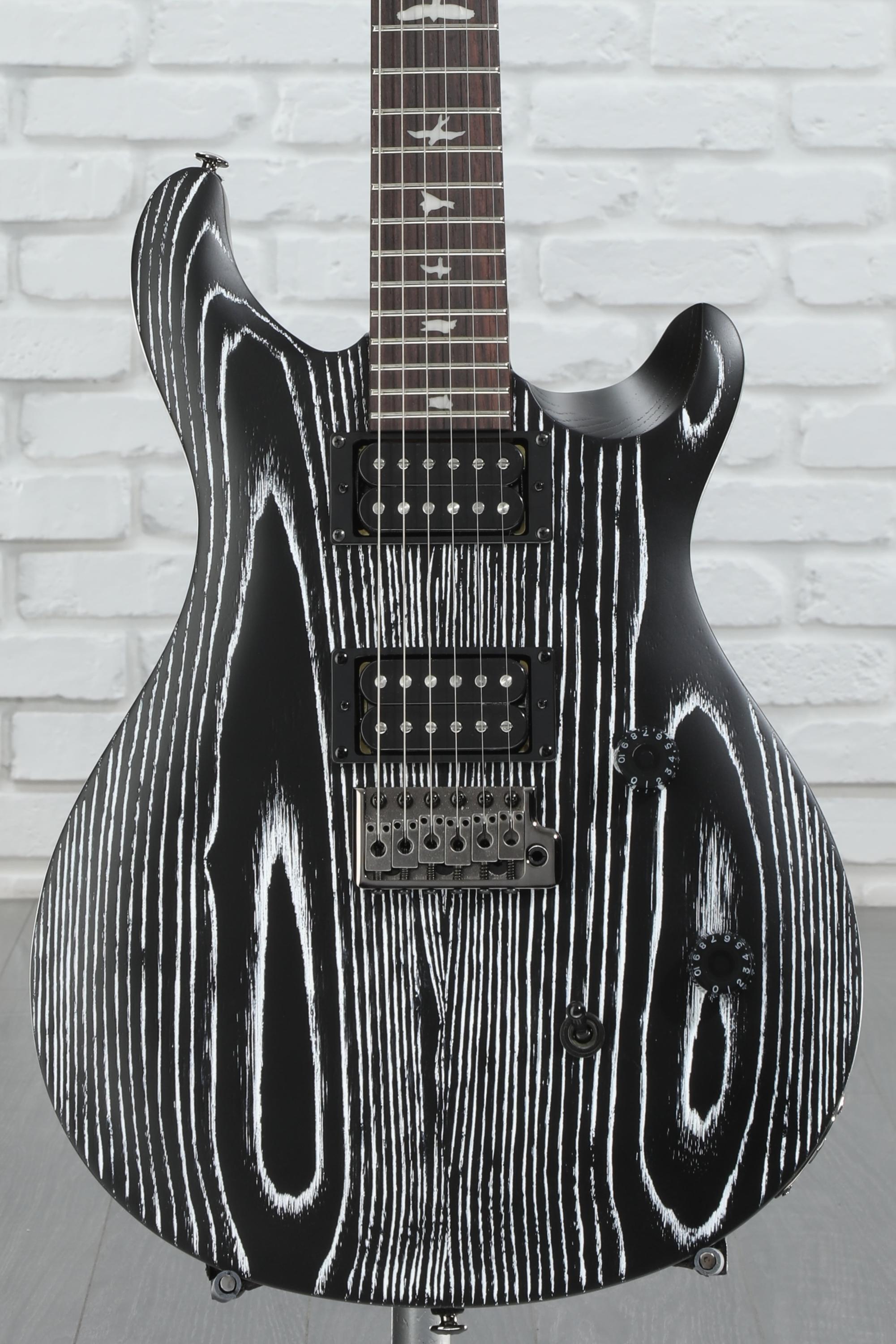 PRS SE Sandblasted CE 24 Electric Guitar - Sandblasted White, Limited ...