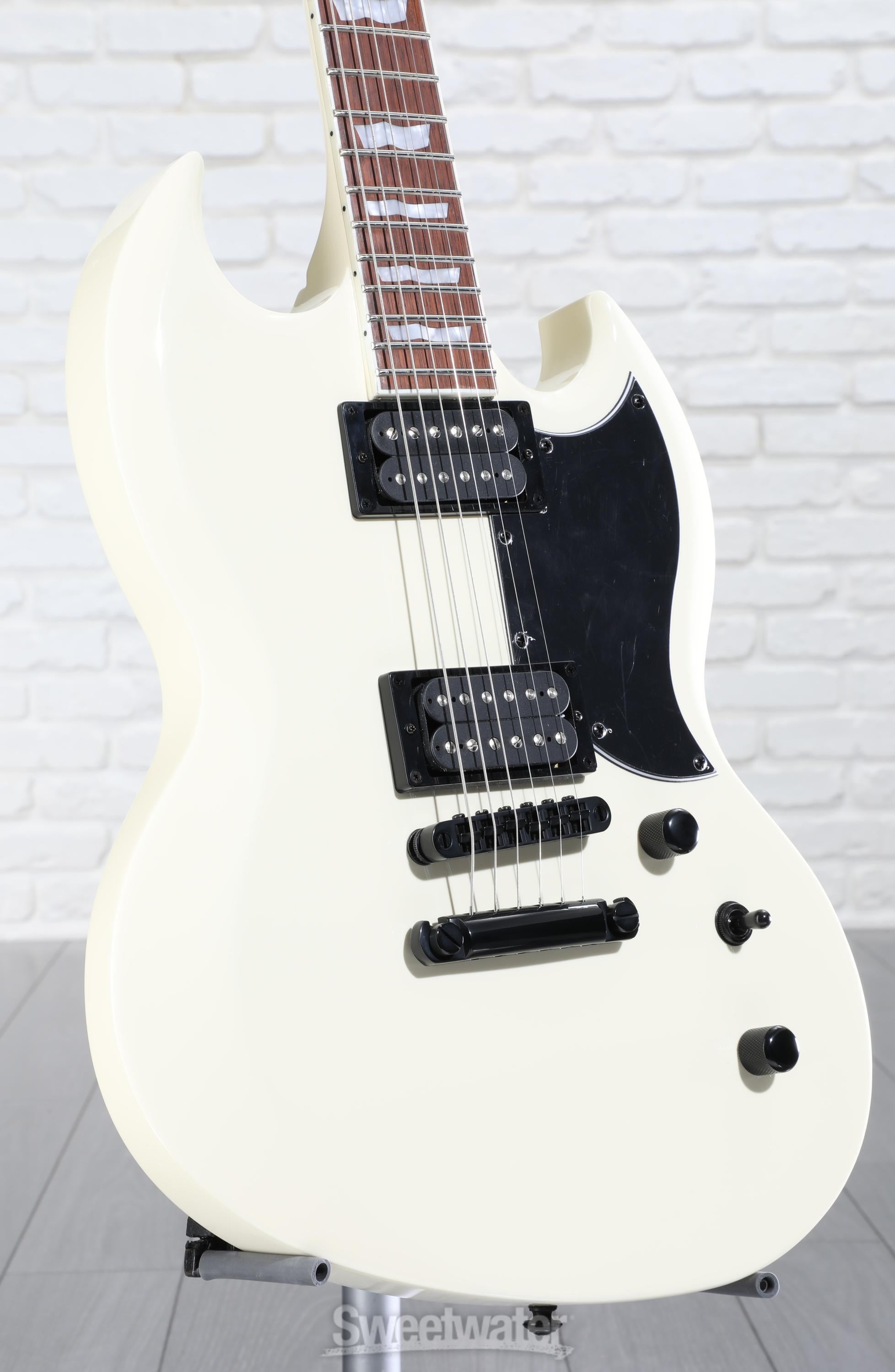 ESP LTD Viper-256 Electric Guitar - Olympic White | Sweetwater
