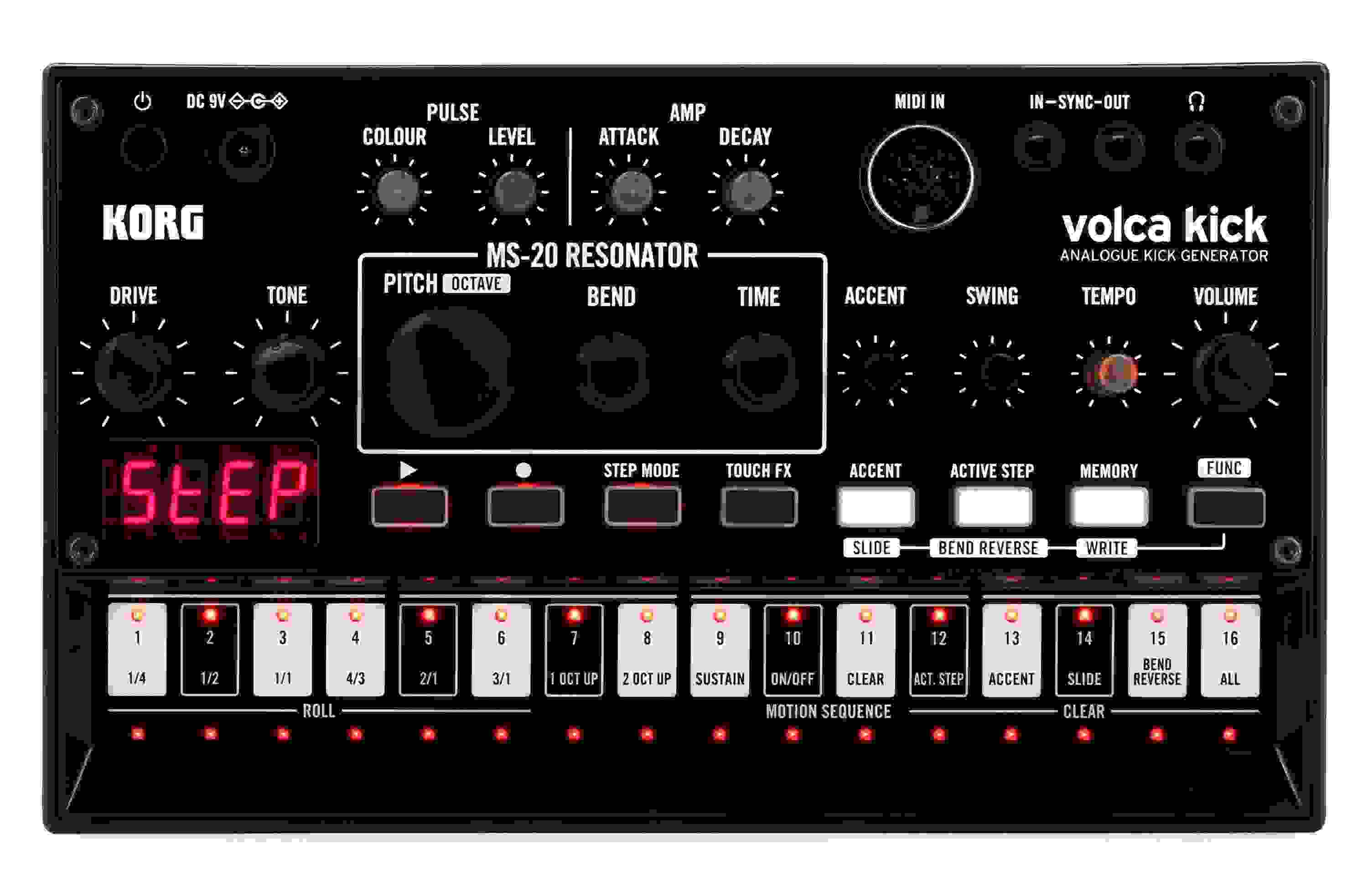 Korg Volca Kick Analog Bass/Kick Generator | Sweetwater