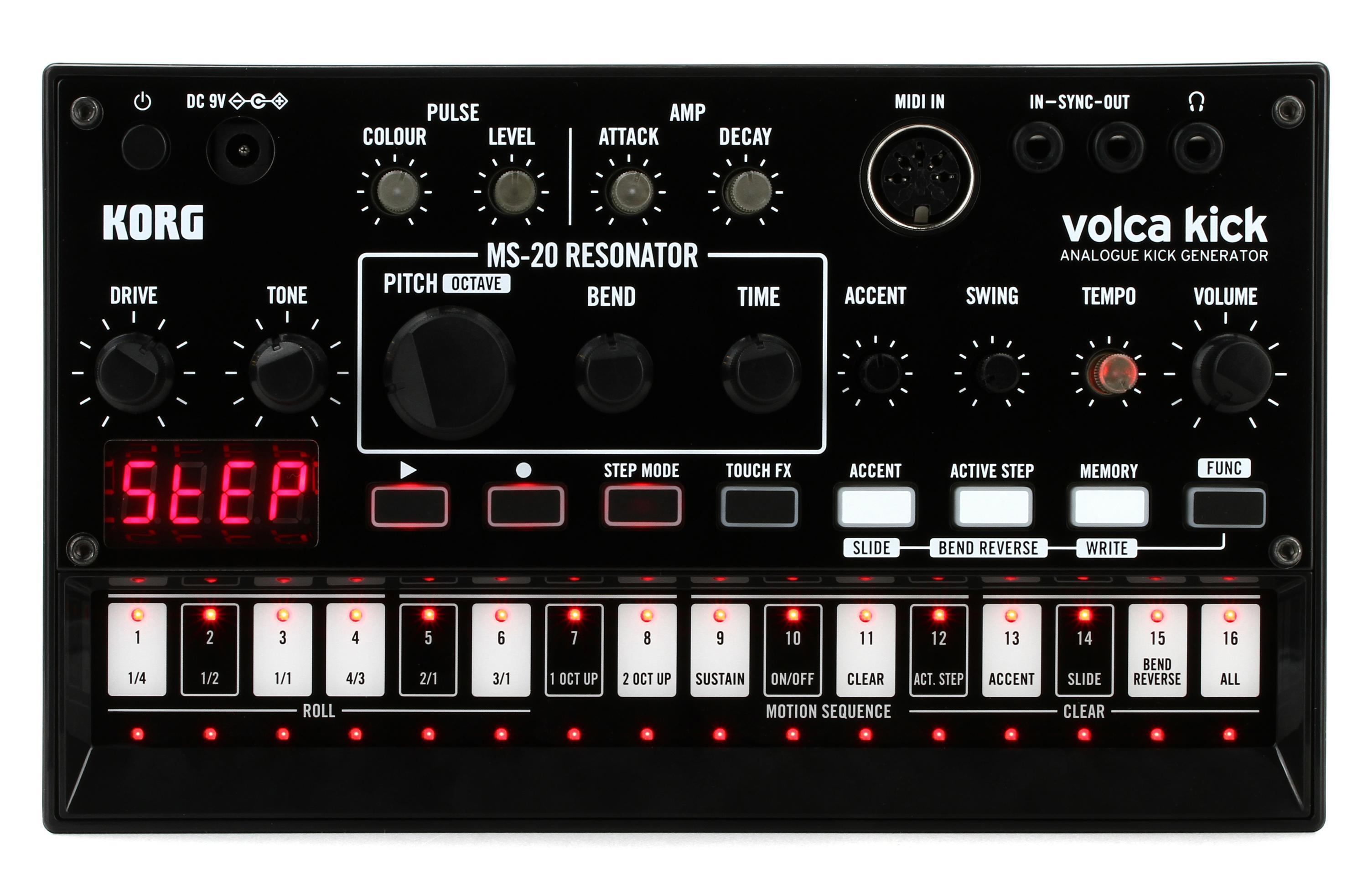 Korg Volca Kick Analog Bass/Kick Generator | Sweetwater