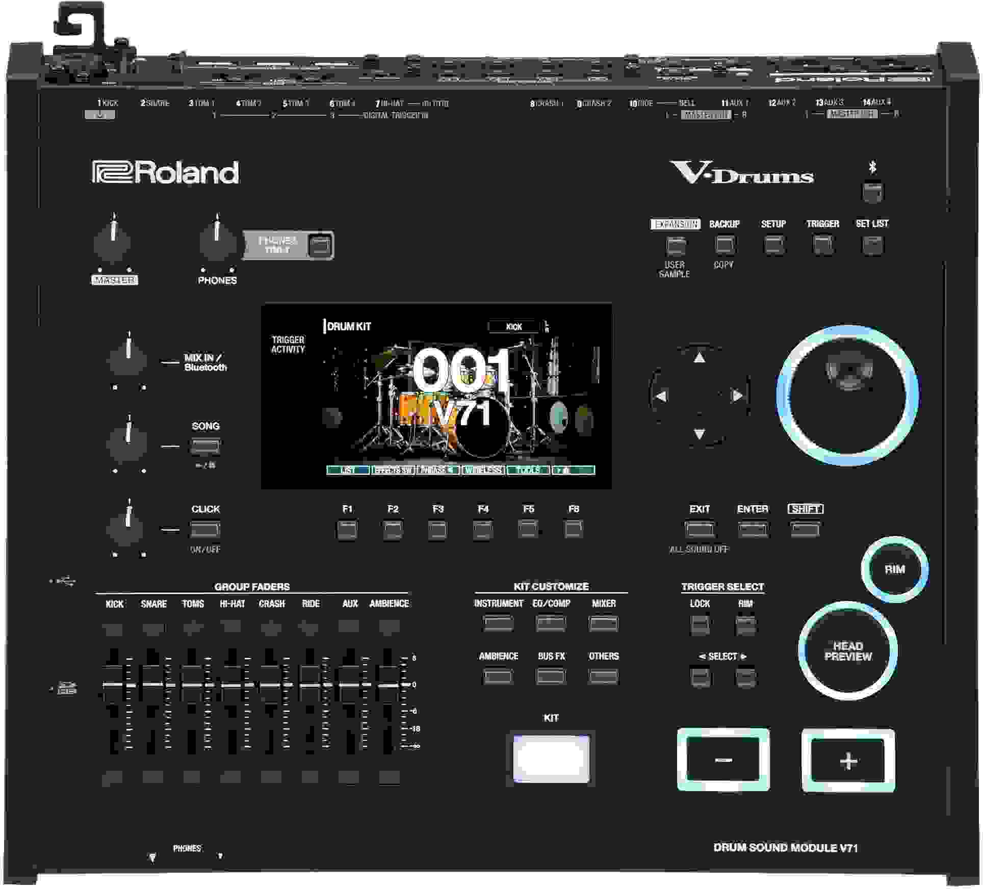 Roland V-Drums V71 Drum Sound Module Reviews | Sweetwater