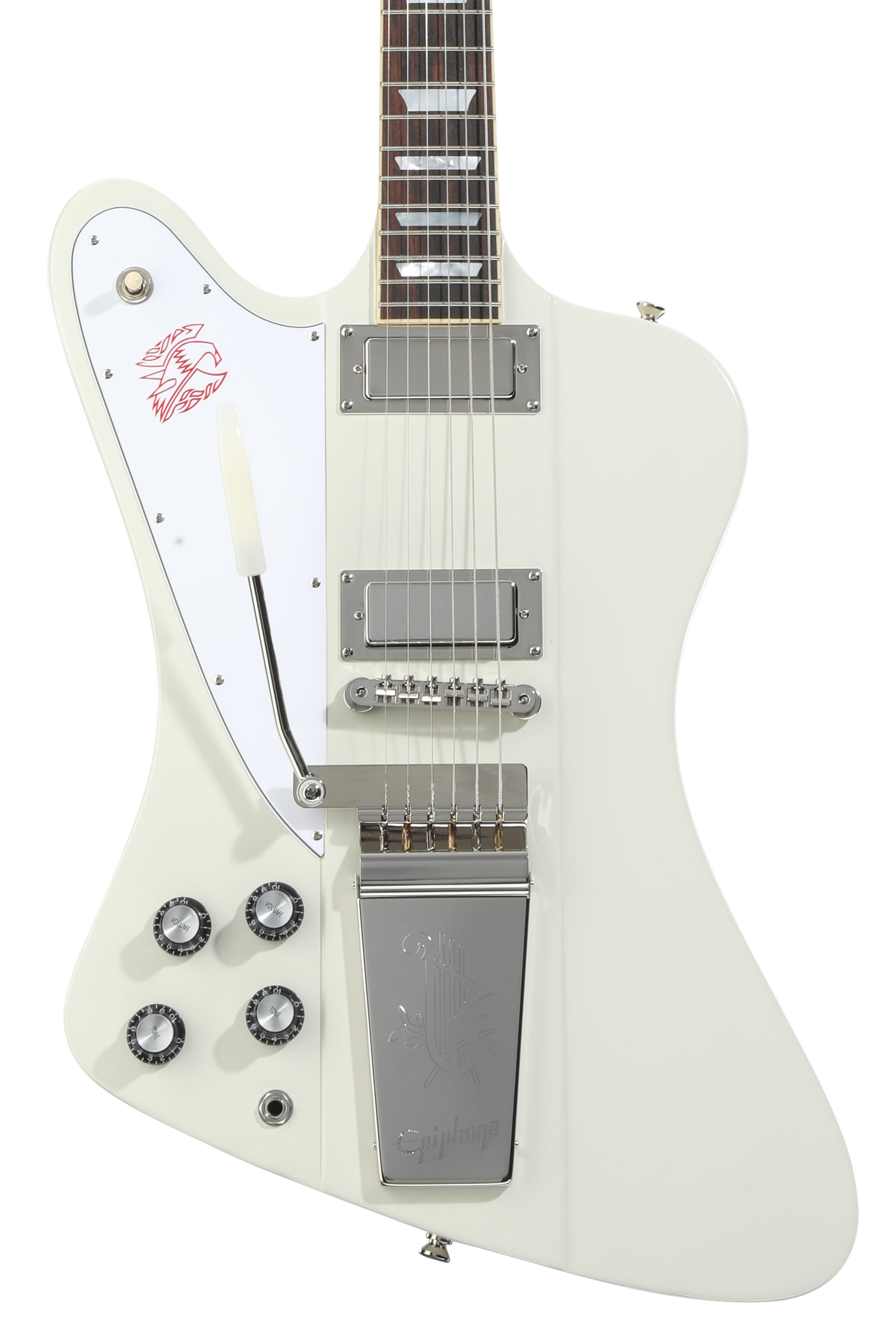 Epiphone 1963 Firebird V Left-handed Electric Guitar - Polaris White ...