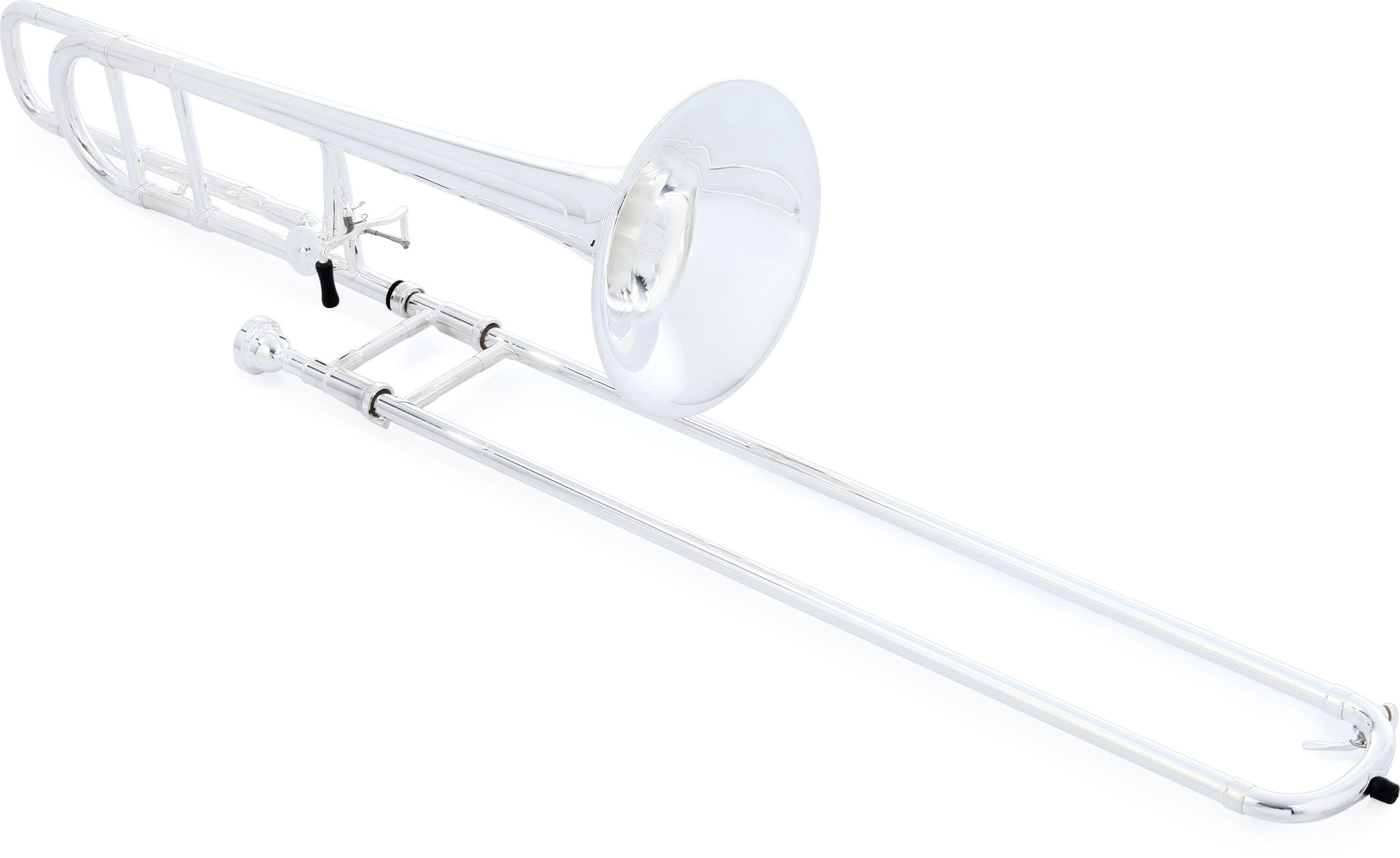 Victory Musical Instruments Triumph Series Trombone - Silver-plated ...