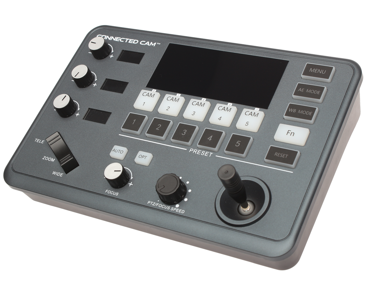 JVC RM-LP5G Connected Cam Compact Joystick PTZ Controller | Sweetwater