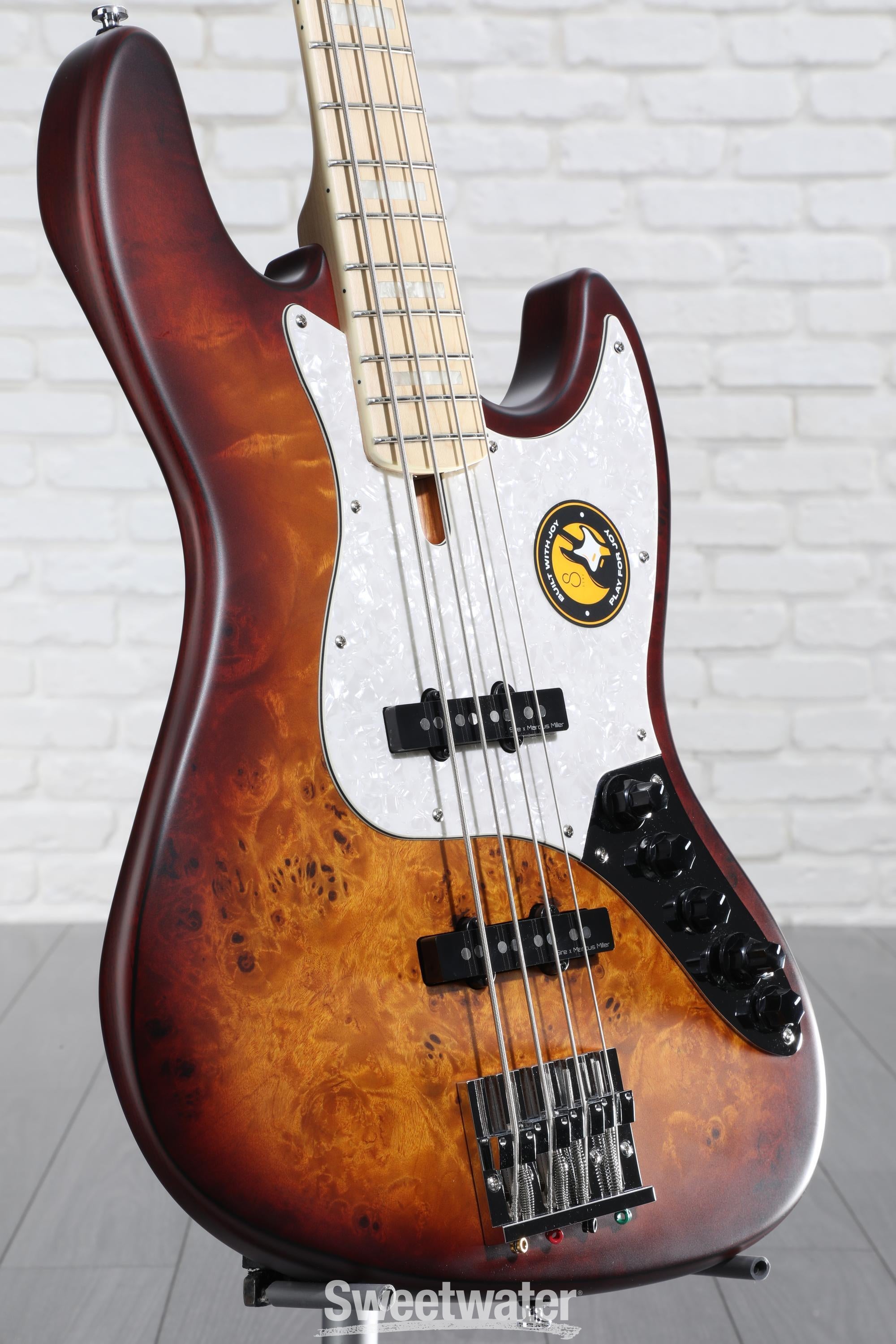 Sire Marcus Miller V7 Swamp Ash Reissue 4-string Bass Guitar - Tobacco ...