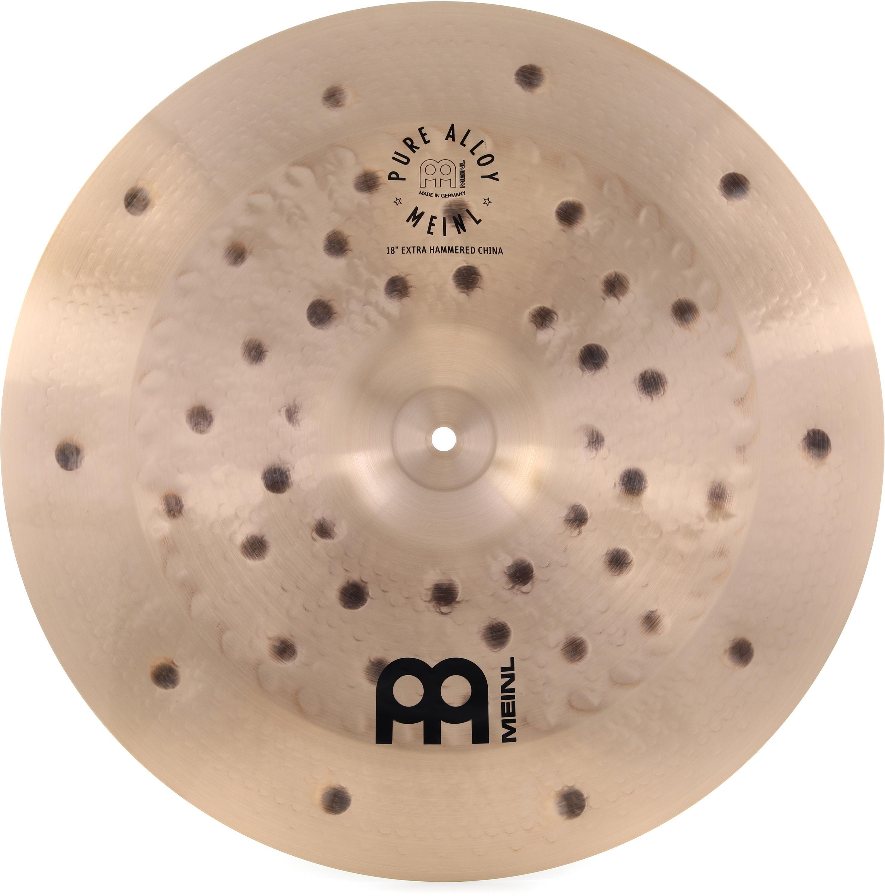 Meinl Cymbals Pure Alloy Extra Hammered China Cymbal - 18 inches ...