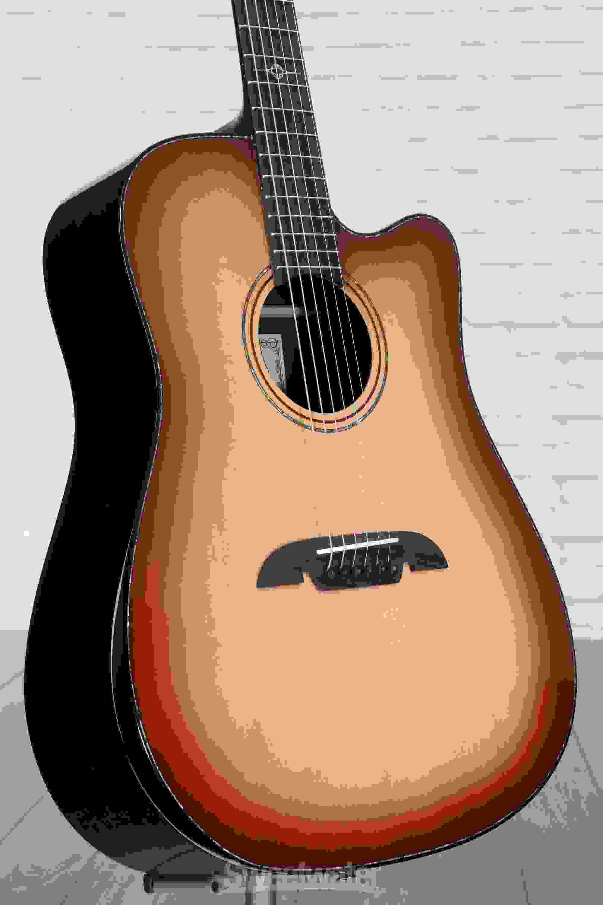 Alvarez MD70ce Custom Shadowburst Acoustic-electric Guitar ...