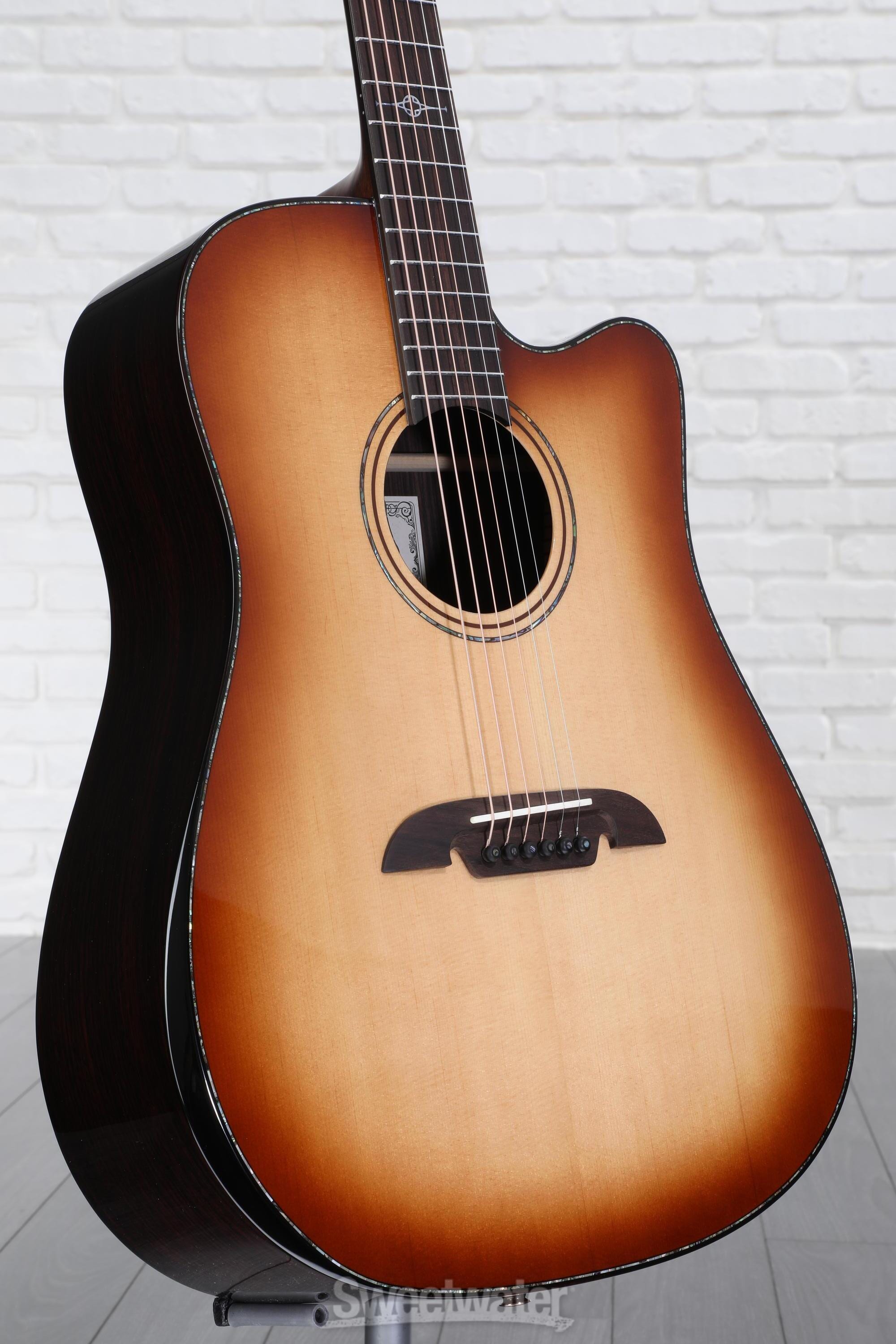 Alvarez MD70ce Custom Shadowburst Acoustic-electric Guitar ...