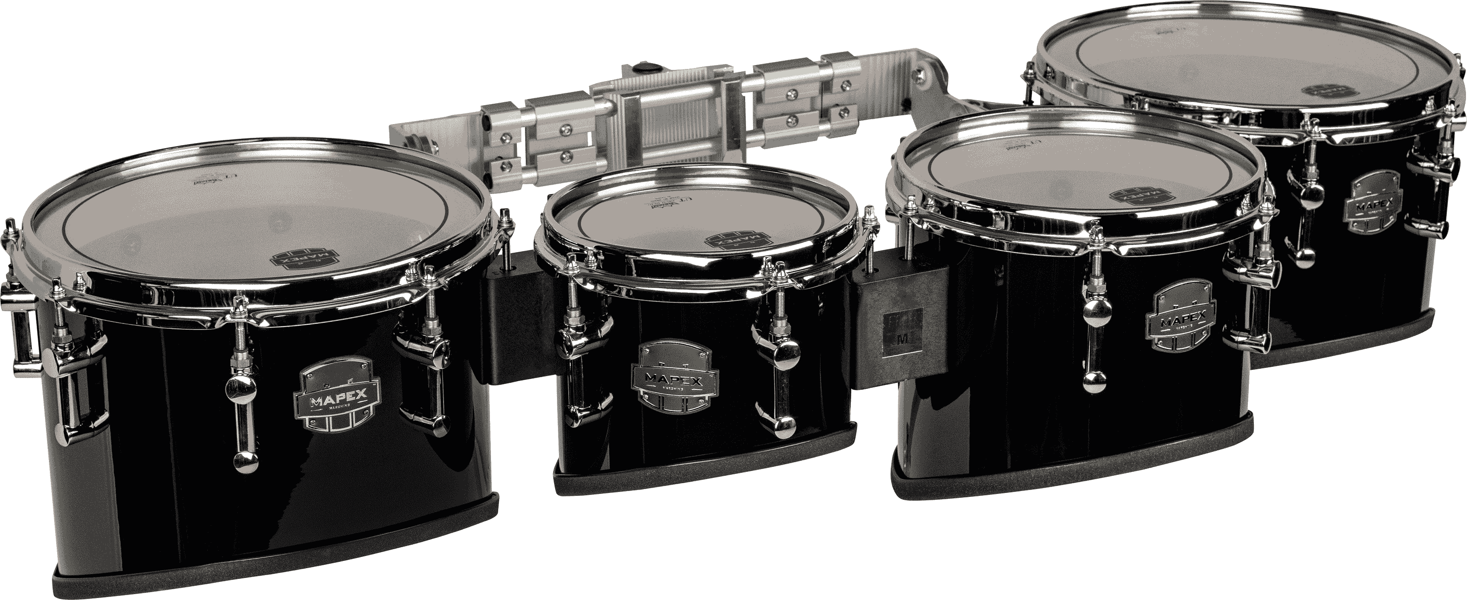 Mapex Quantum Mark II California Cut Marching Tenor Drum Quad - 8/10/12 ...