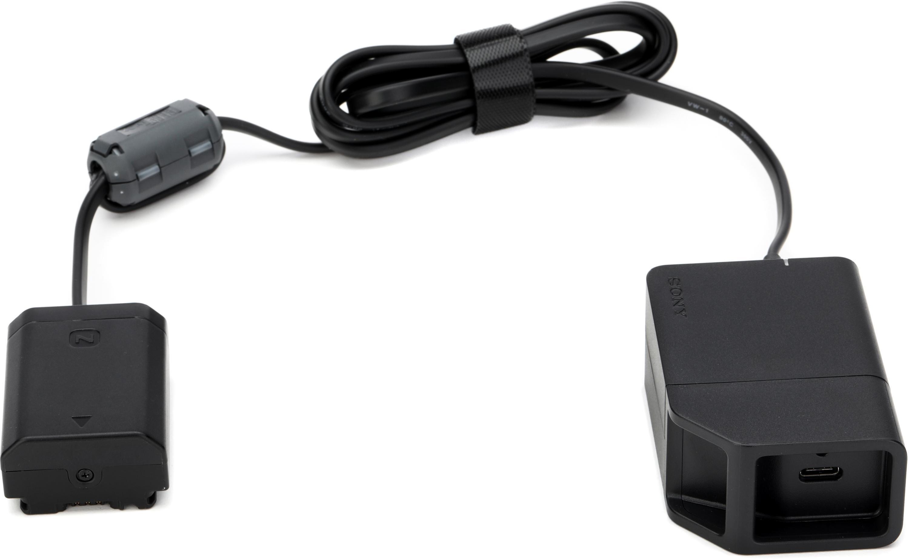 Sony DC-C1 DC Coupler for Cameras with NP-FZ100 or NP-FW50 Batteries ...
